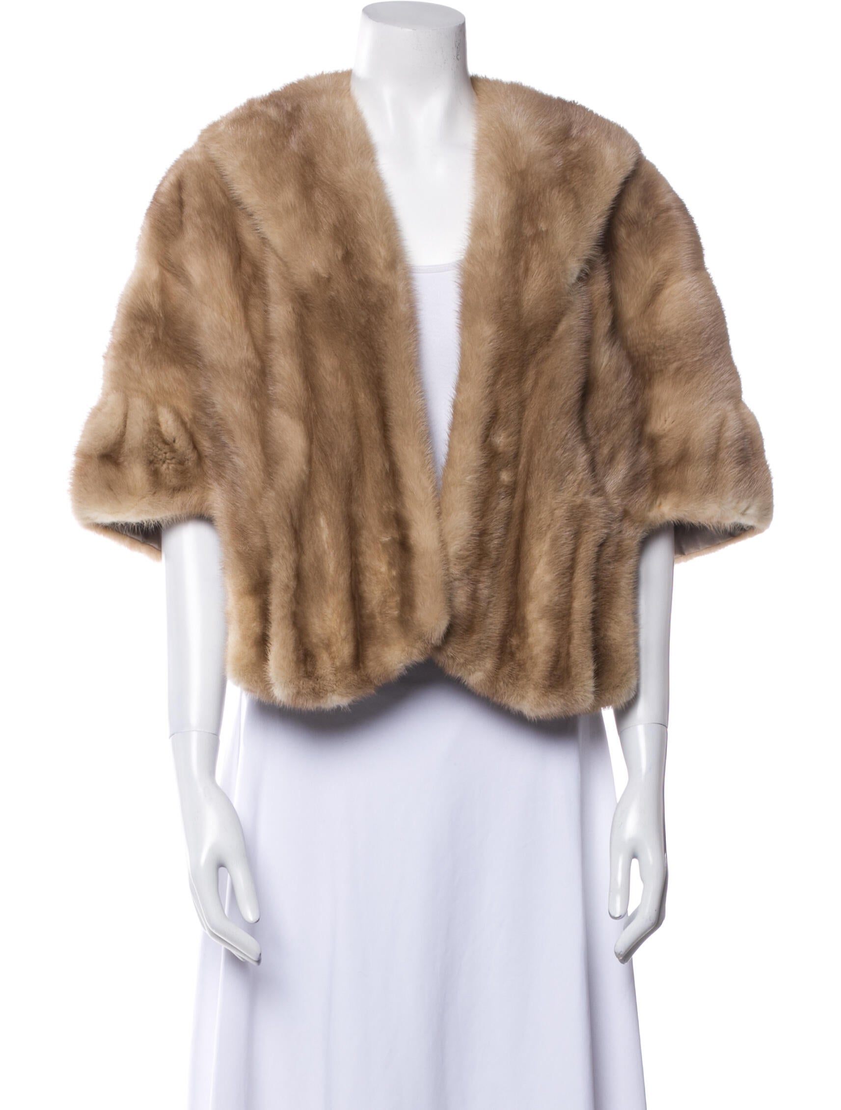 Fur Mink Shawl - Brown Scarves and Shawls, Accessories - FUR52096 | The RealReal