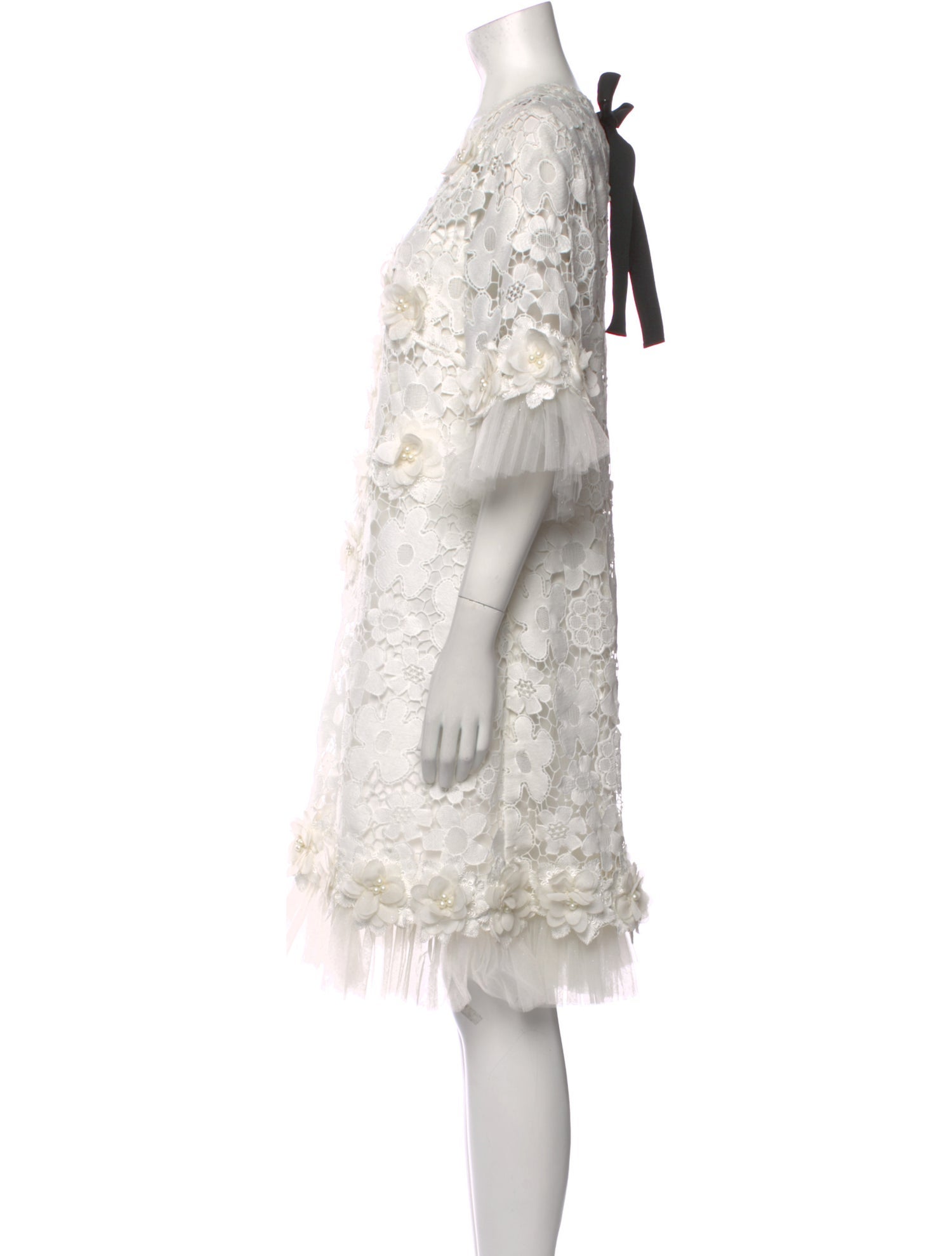 Mikael Aghal Printed Long Dress - Black Dresses, Clothing - WMIAG20755 ...