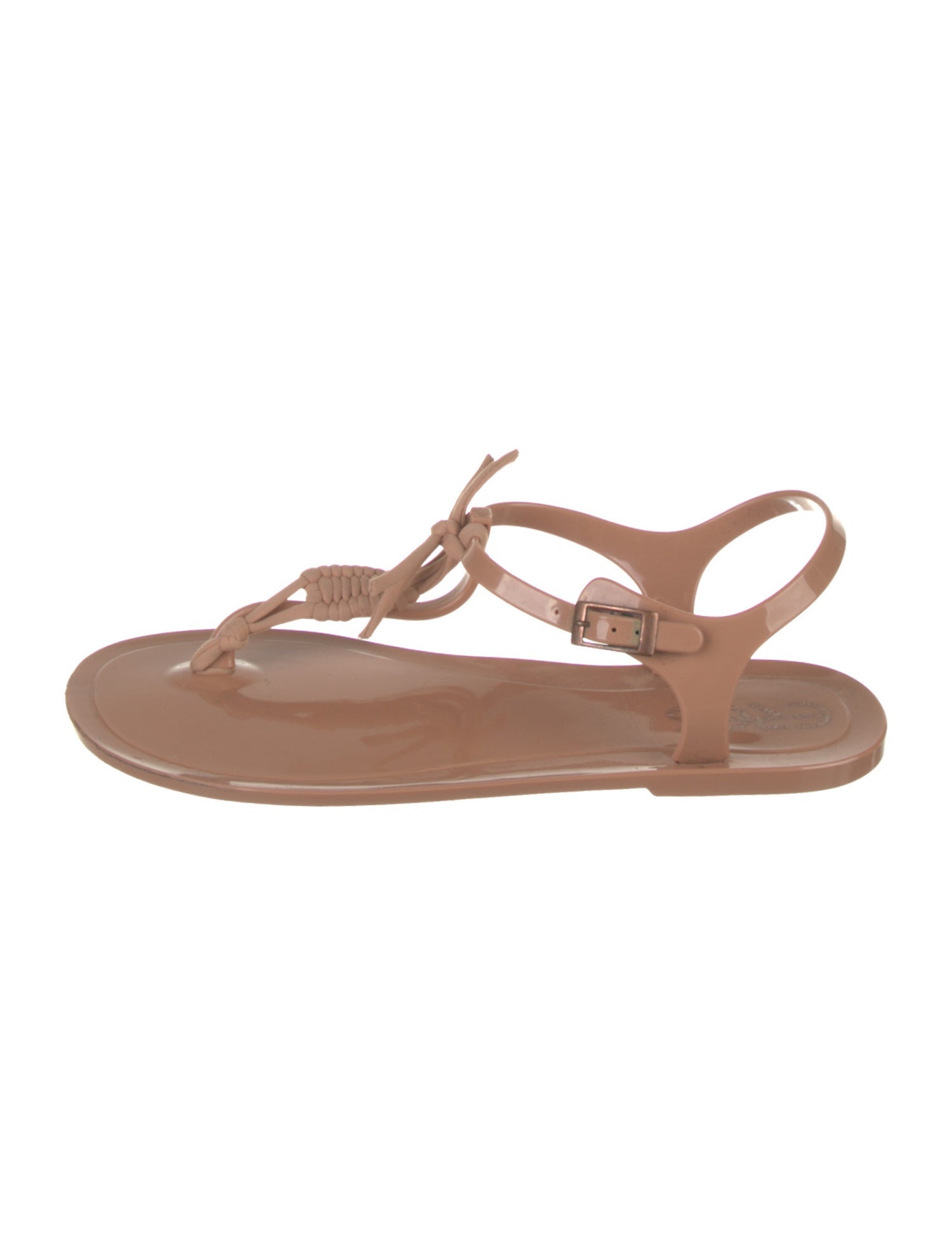 Eres Rubber T-Strap Sandals - Neutrals Sandals, Shoes - WE426411 | The ...