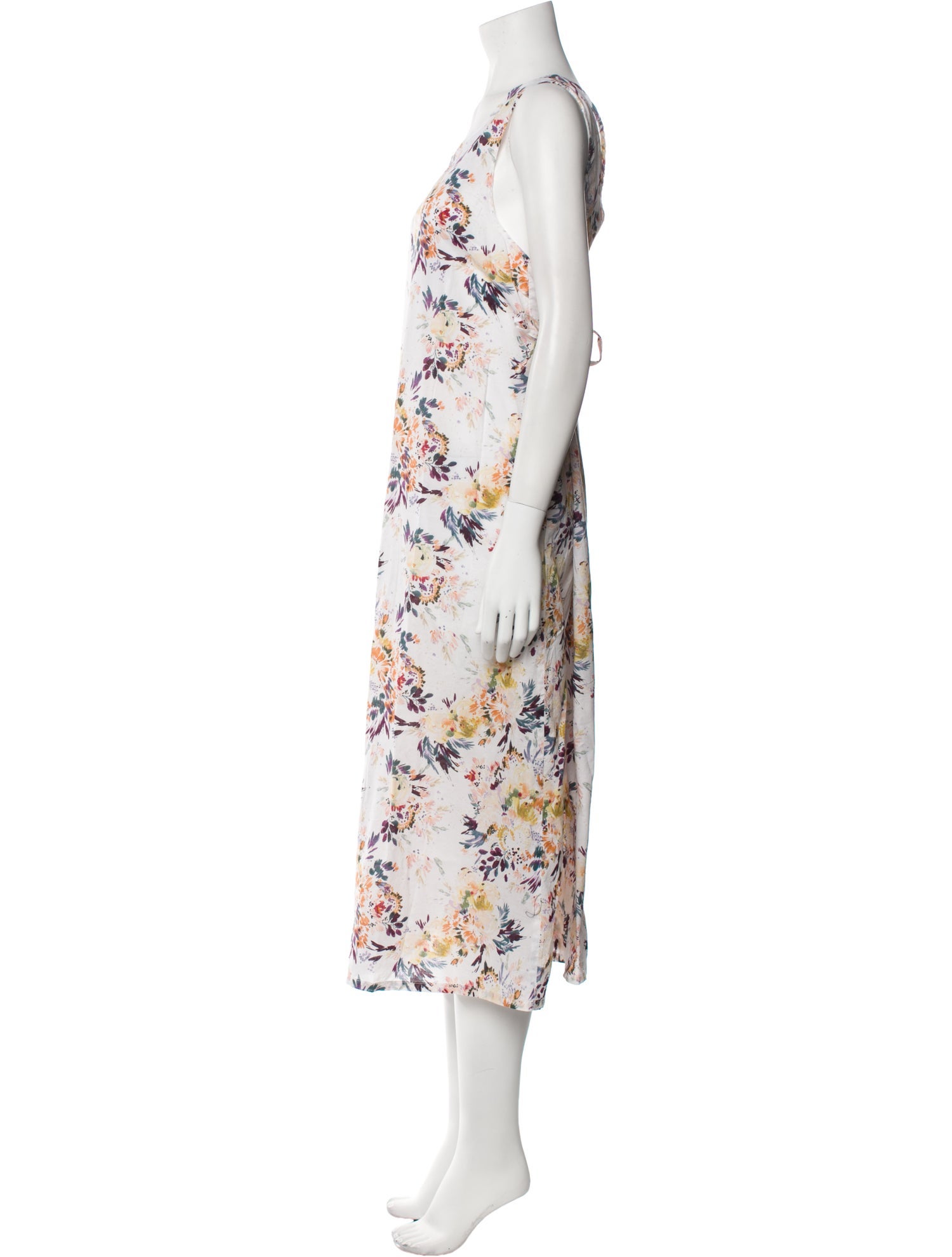 Zimmermann Linen Midi Length Dress w/ Tags - Grey Dresses, Clothing ...