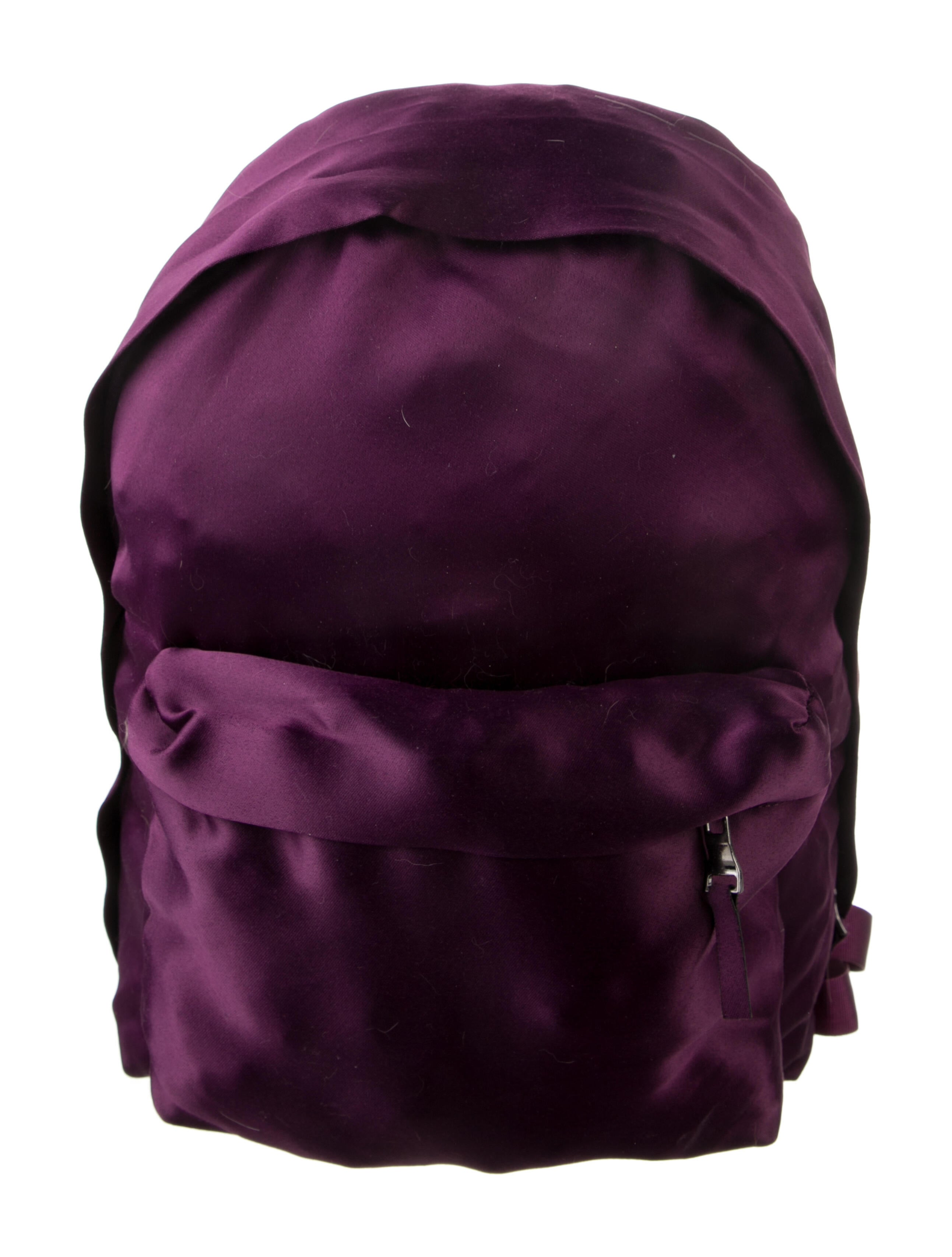 Eastpak x Raf Simons Satin Backpack - Purple Backpacks, Handbags - WEAST20119 | The RealReal
