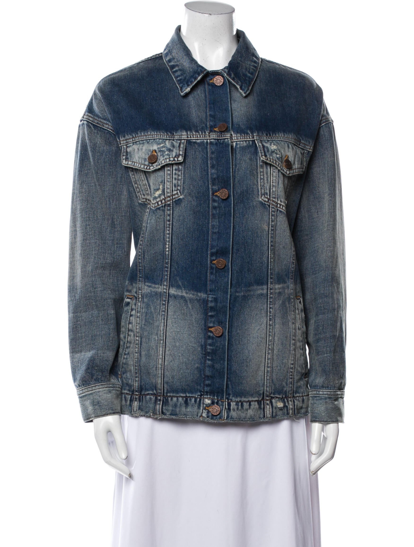 ei8ht dreams Denim Jacket - Blue Jackets, Clothing - WEIDR20099 | The ...