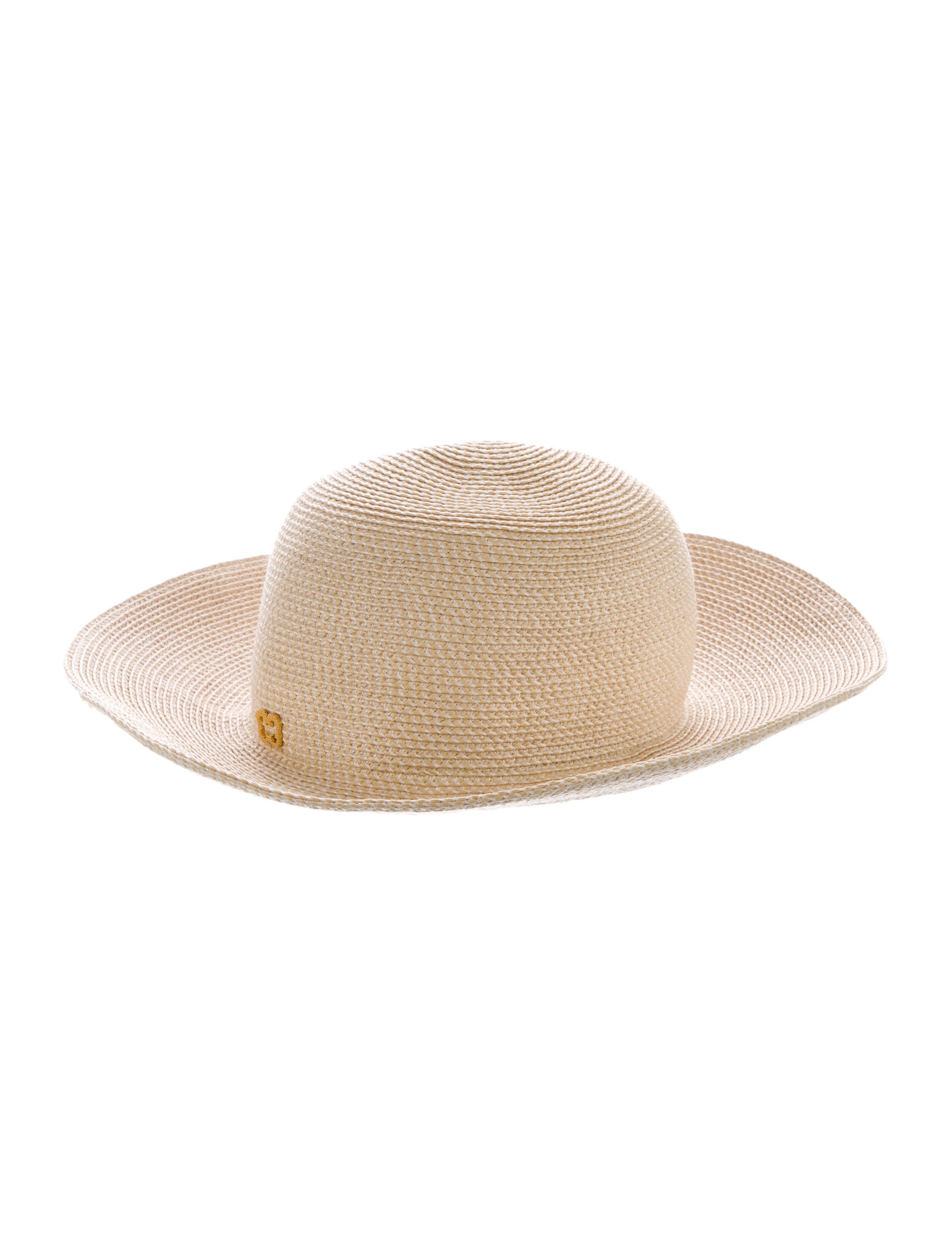 Eric Javits Raffia Wide Brim Hat - Neutrals Hats, Accessories ...