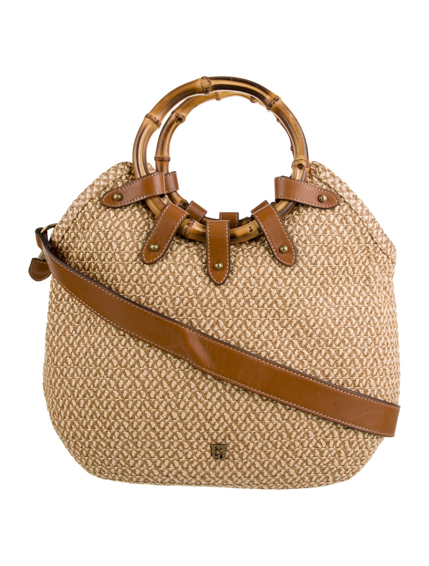 Eric Javits Straw Bucket Bag - Brown Totes, Handbags - WEJ31864 | The ...