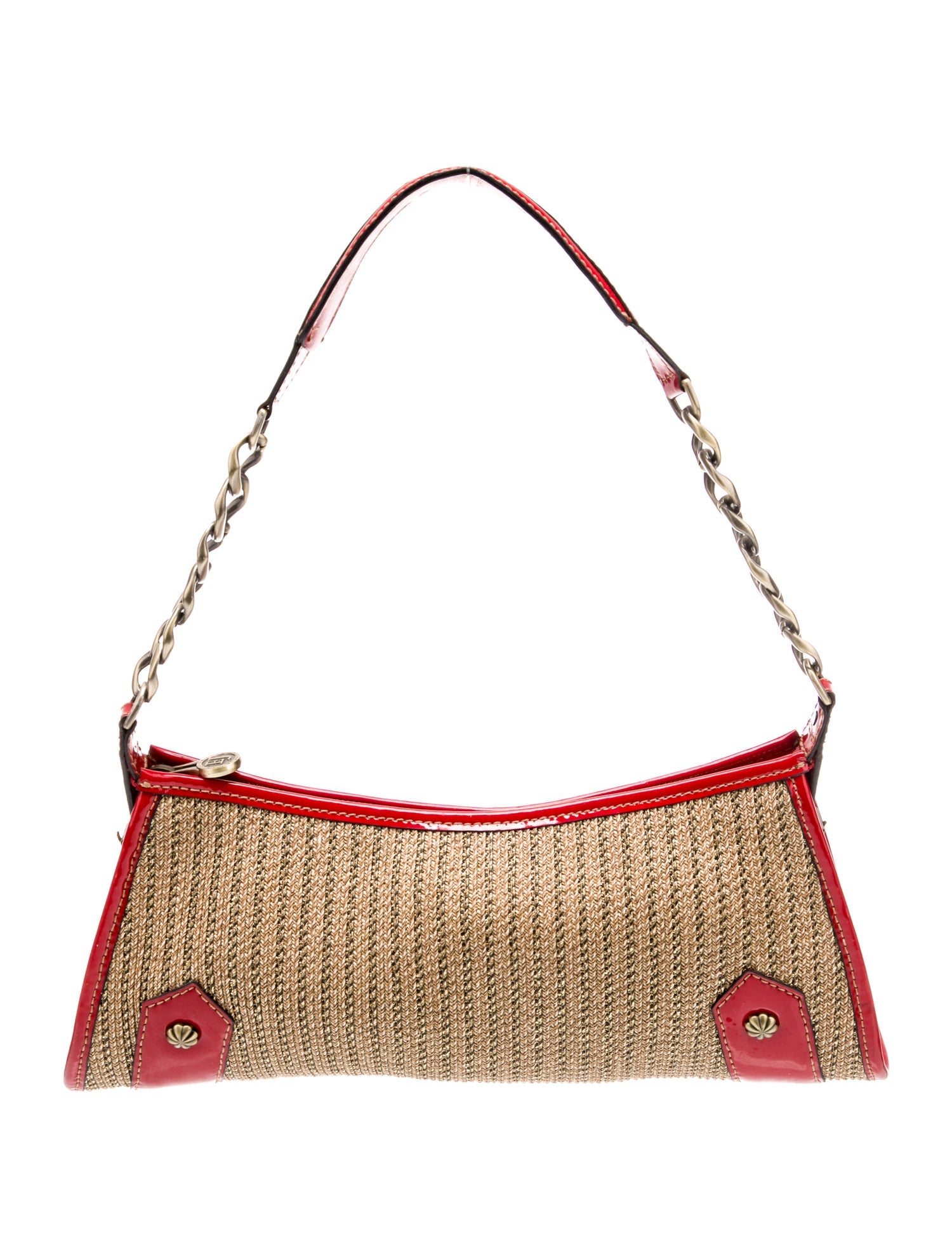 Eric Javits Straw Shoulder Bag - Neutrals Shoulder Bags, Handbags ...