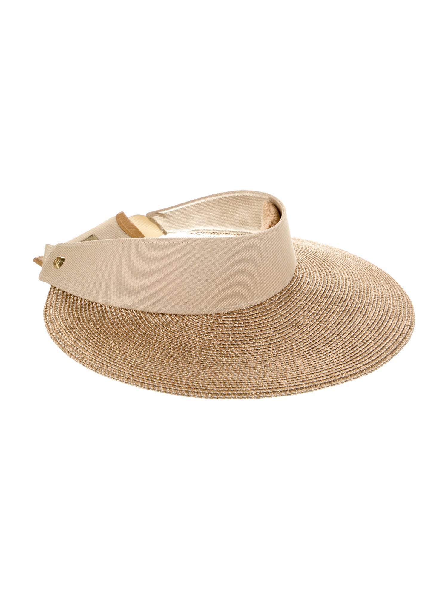 Eric Javits Straw Sun Hat - Metallic Hats, Accessories - WEJ32928 | The ...