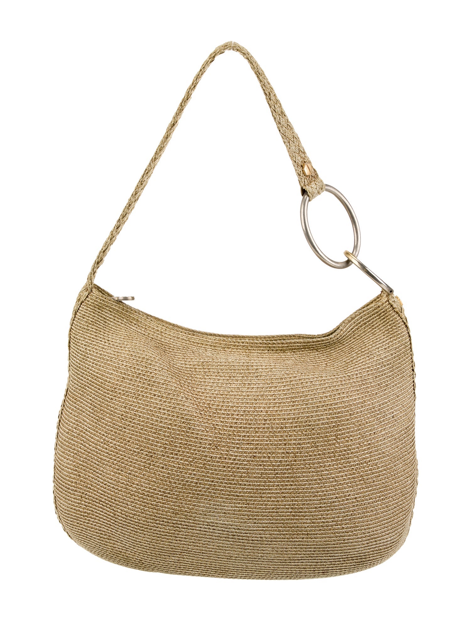 Eric Javits Raffia Shoulder Bag - Neutrals Shoulder Bags, Handbags ...