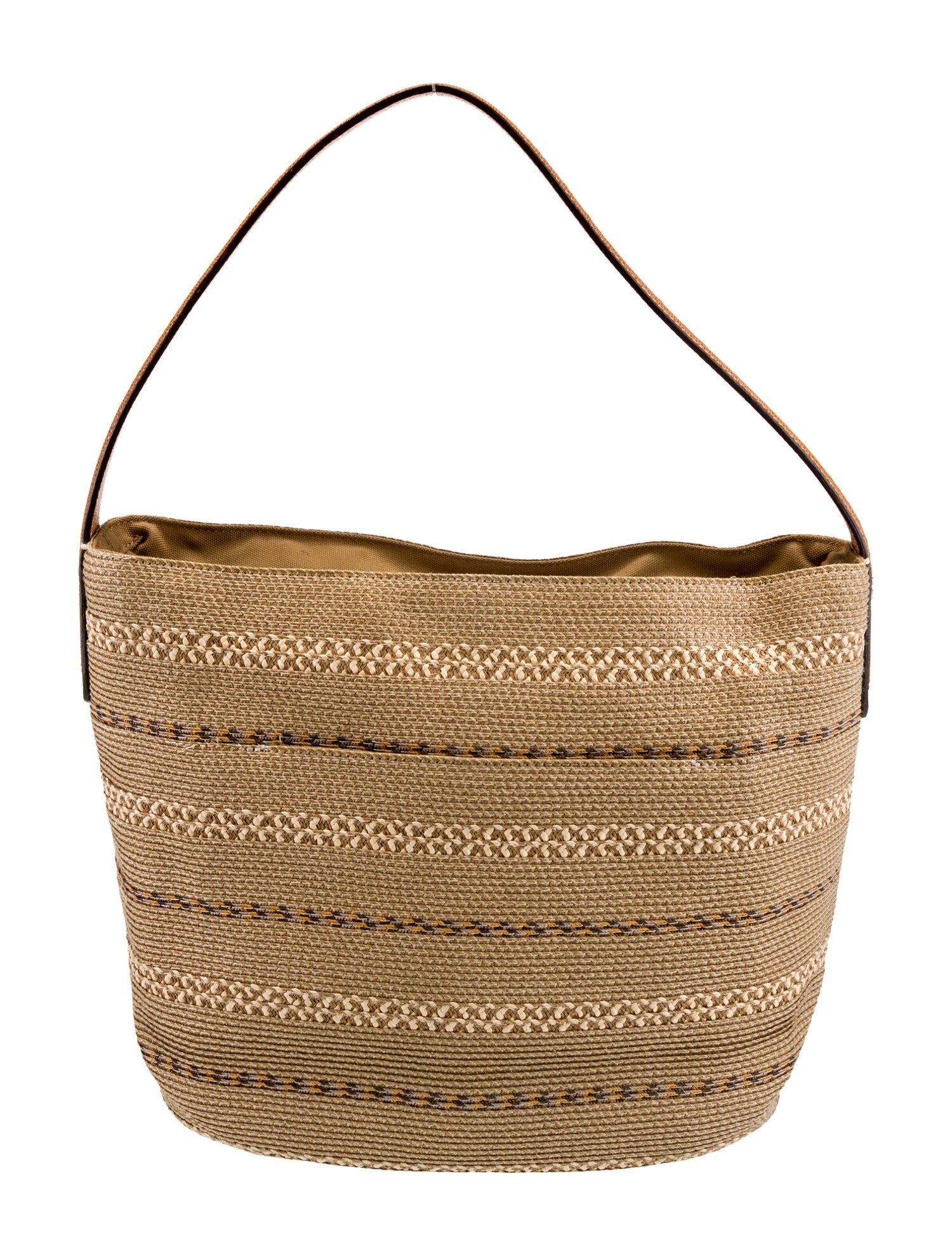 Eric Javits Straw Shoulder Bag - Neutrals Shoulder Bags, Handbags ...