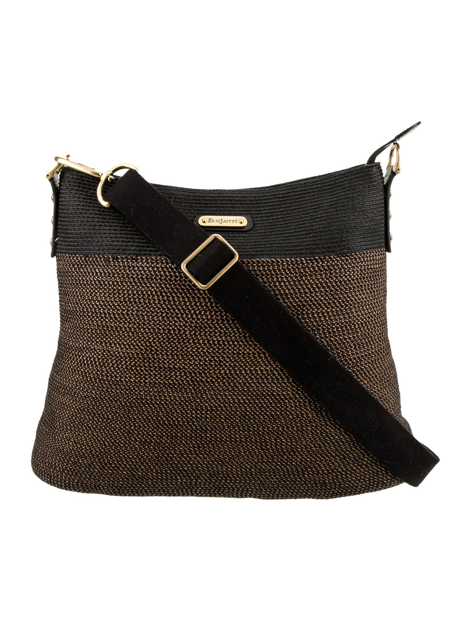 Eric Javits Raffia Messenger Bag - Brown Crossbody Bags, Handbags ...