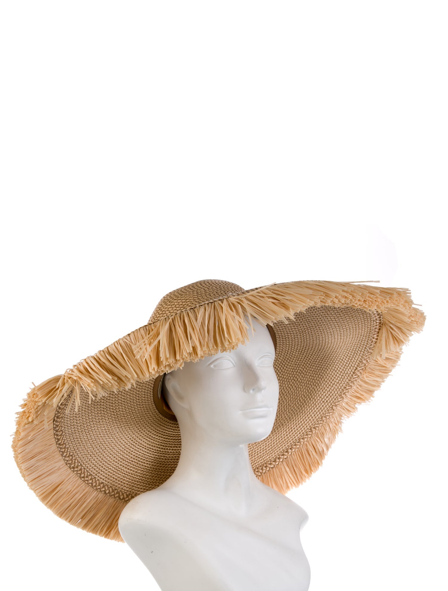 Eric Javits Straw Wide Brim Sun Hat - Neutrals Hats, Accessories ...