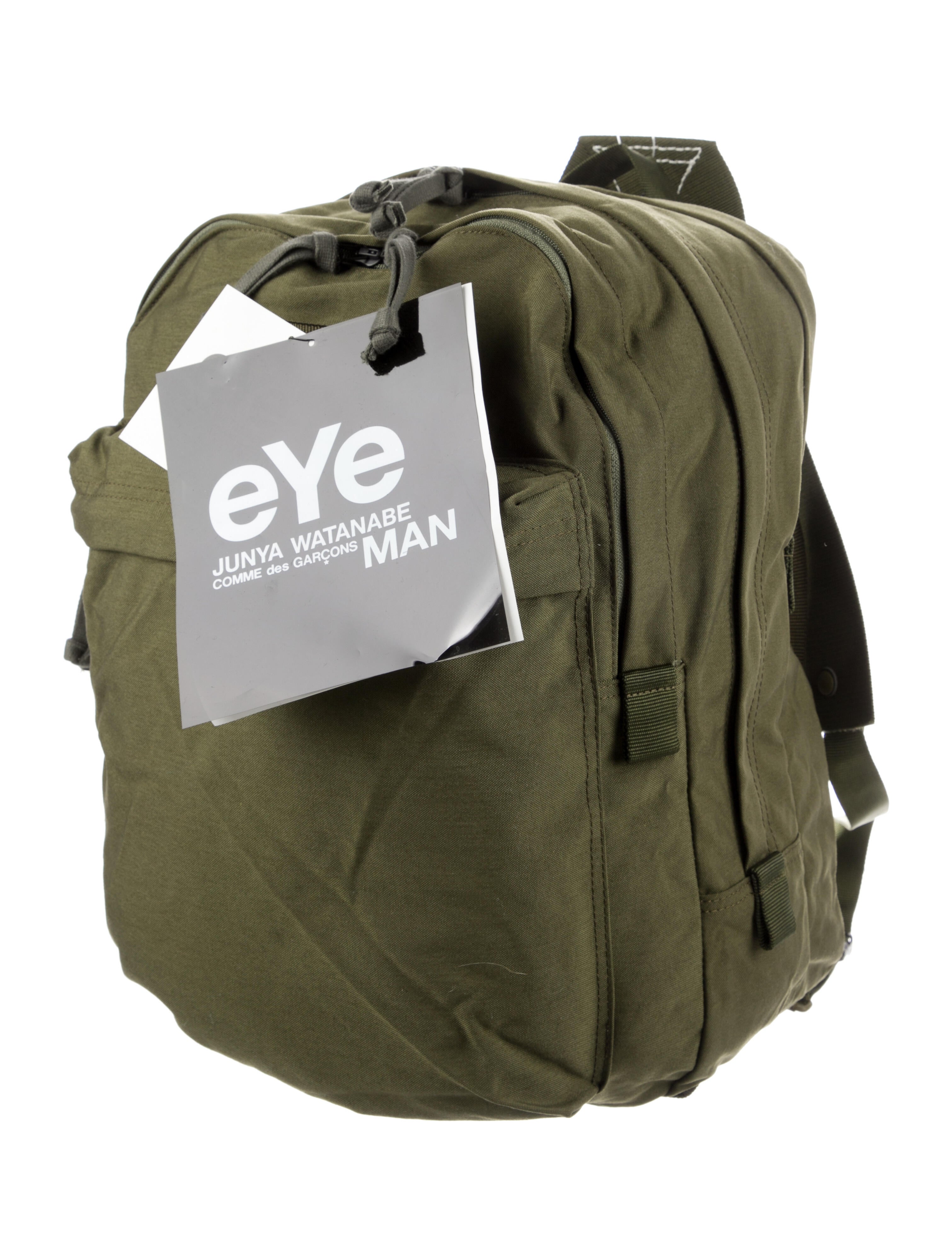 eYe Junya Watanabe Comme des Garçons MAN Nylon Backpack w/ Tags - Green ...