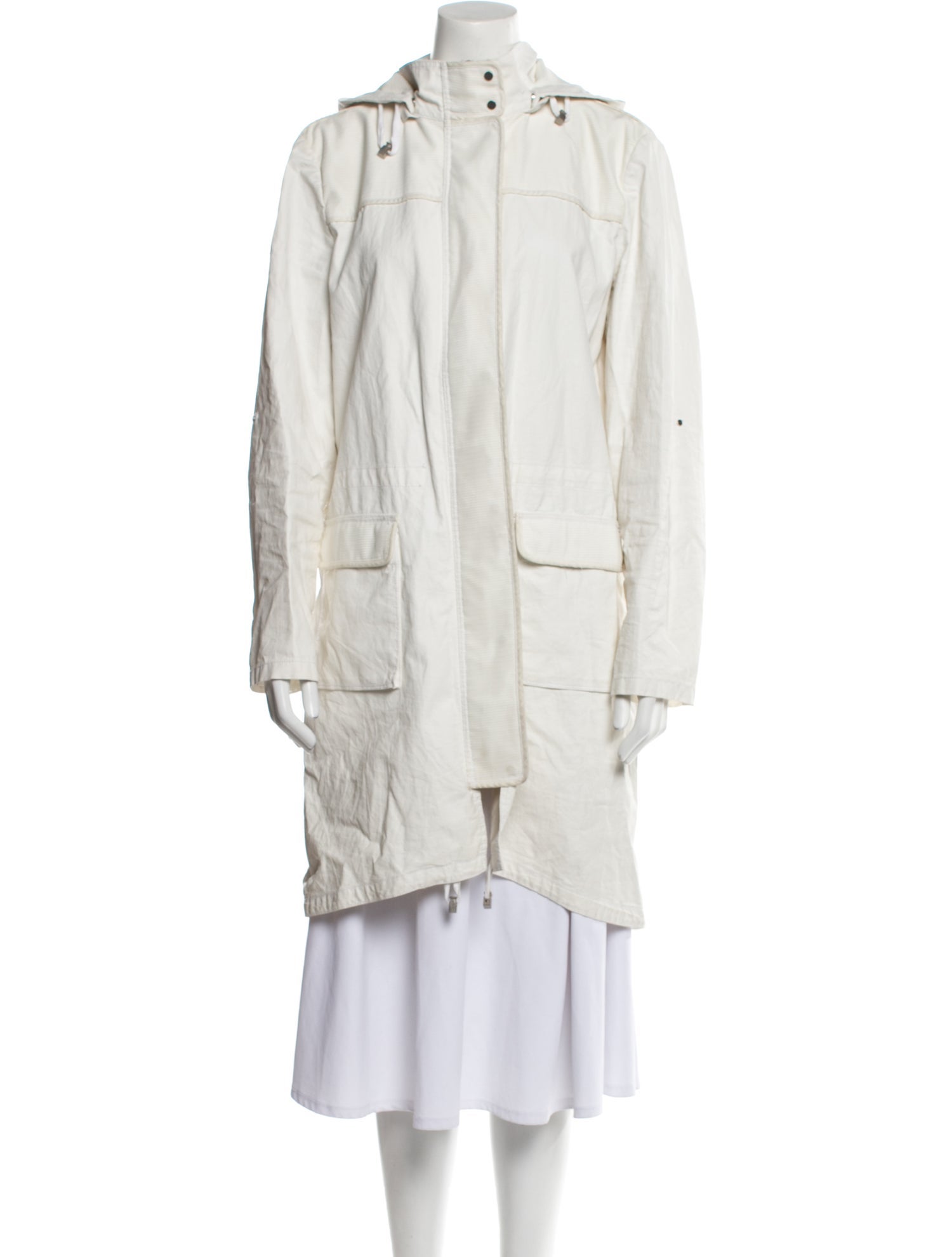 Elie Tahari Utility Jacket - White Jackets, Clothing - WEL32941 | The ...