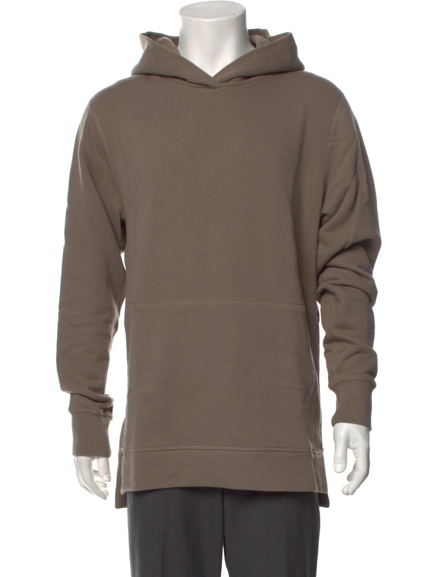 John Elliott Crew Neck Long Sleeve Hoodie - Neutrals Sweatshirts ...