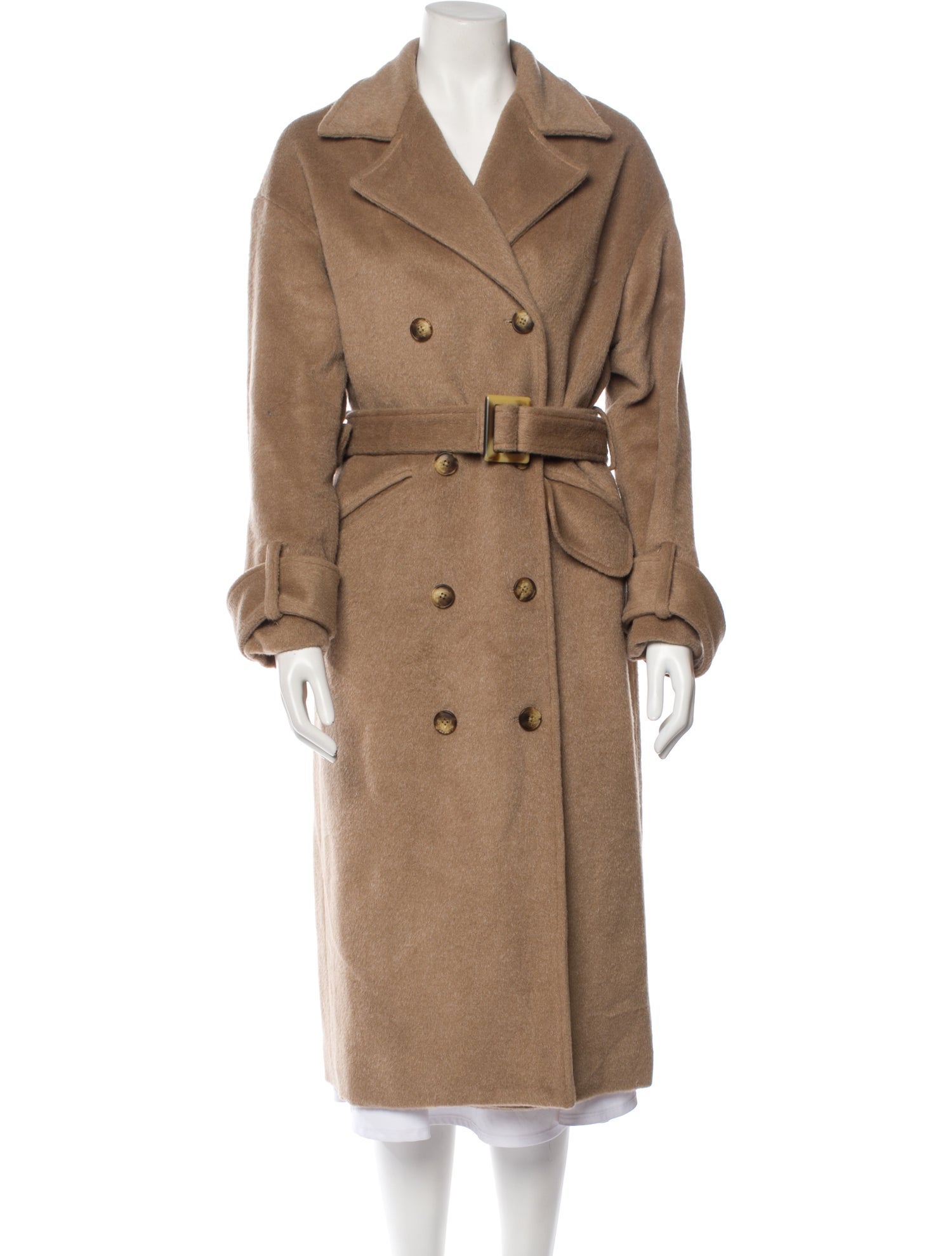 Emerson Fry Wool Trench Coat - Neutrals Coats, Clothing - WEMEF24382 ...