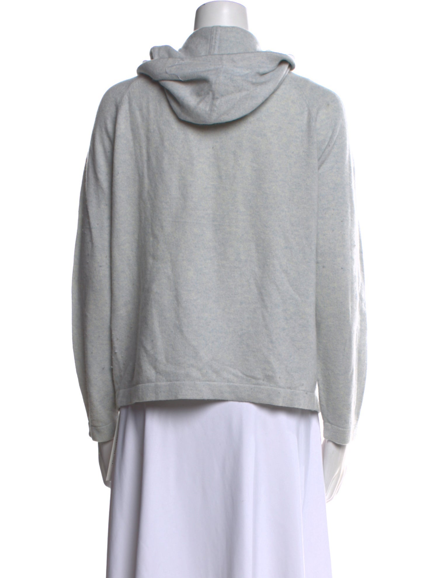 Eric Bompard Cashmere Cowl Neck Sweater - Blue Knitwear, Clothing ...