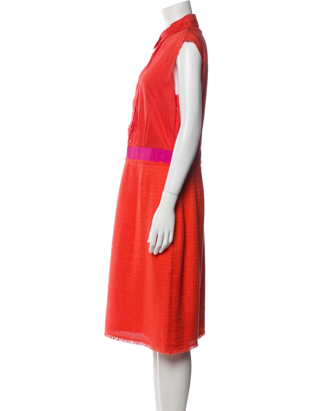 Escada Sport Midi Length Dress - Orange Dresses, Clothing - WES31692 ...