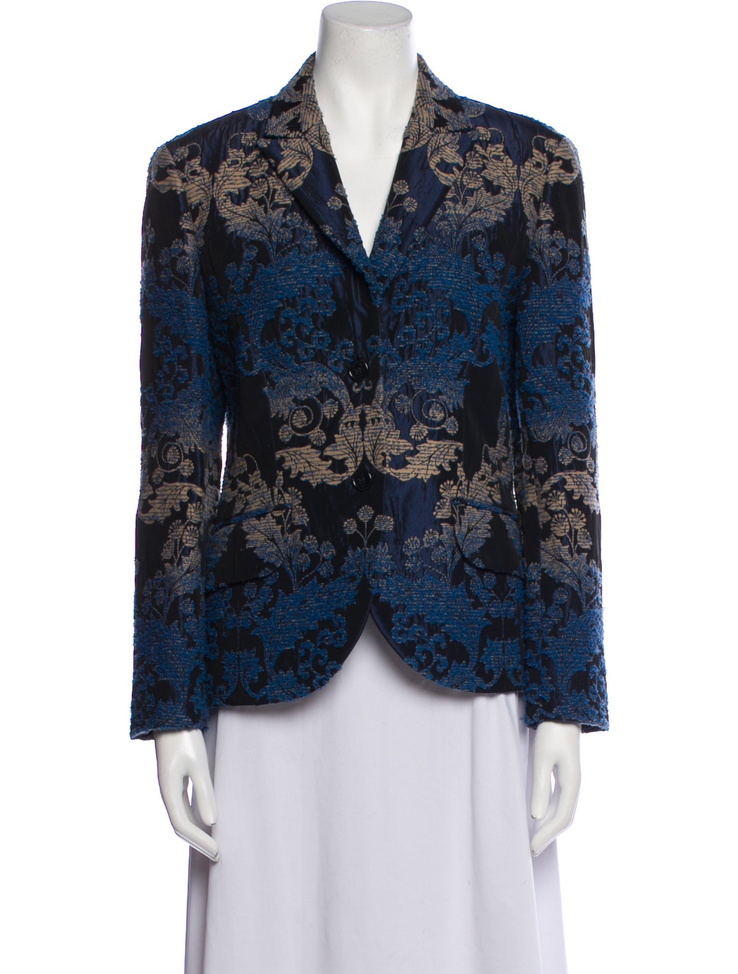 Escada Sport Printed Jacket - Blue Jackets, Clothing - WES31964 | The ...