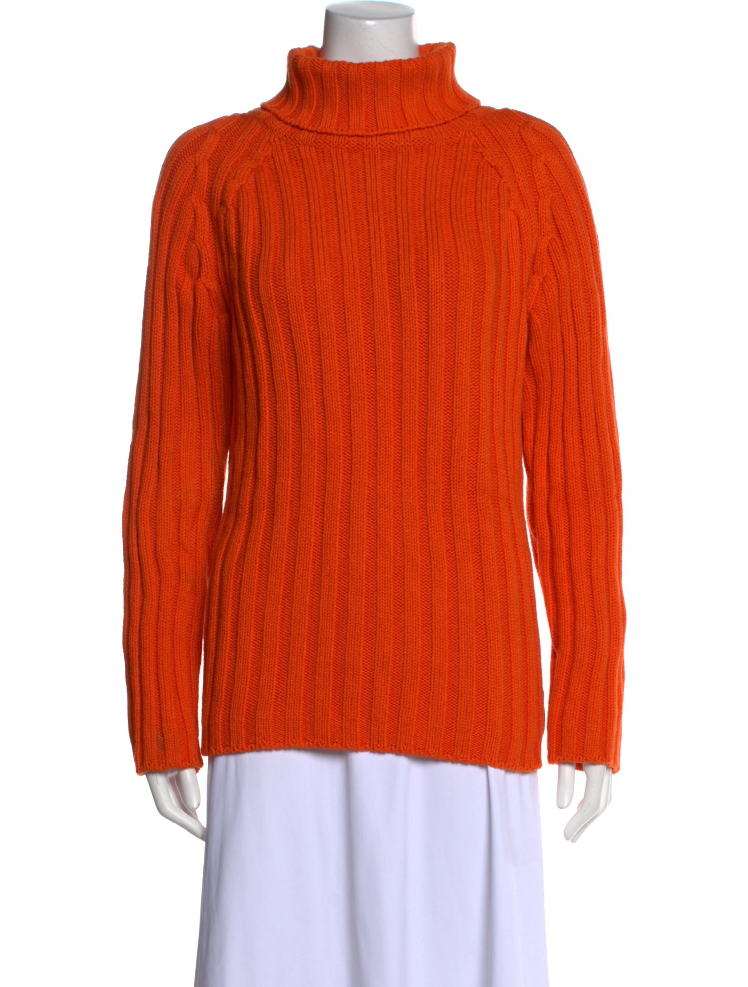 Escada Sport Turtleneck Sweater - Orange Knitwear, Clothing - WES32589 ...