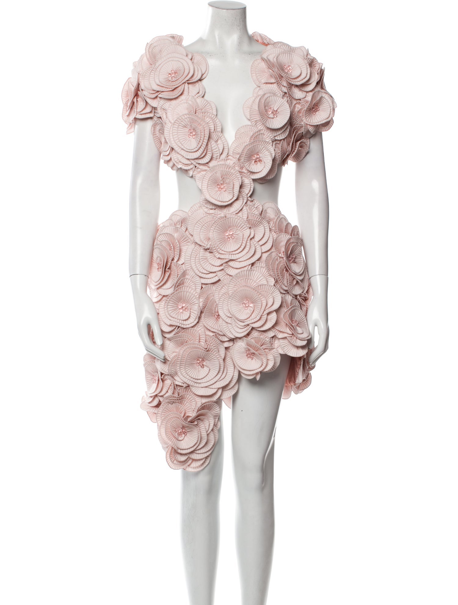 ESE AZENABOR Paisley Print Mini Dress - Pink Dresses, Clothing ...