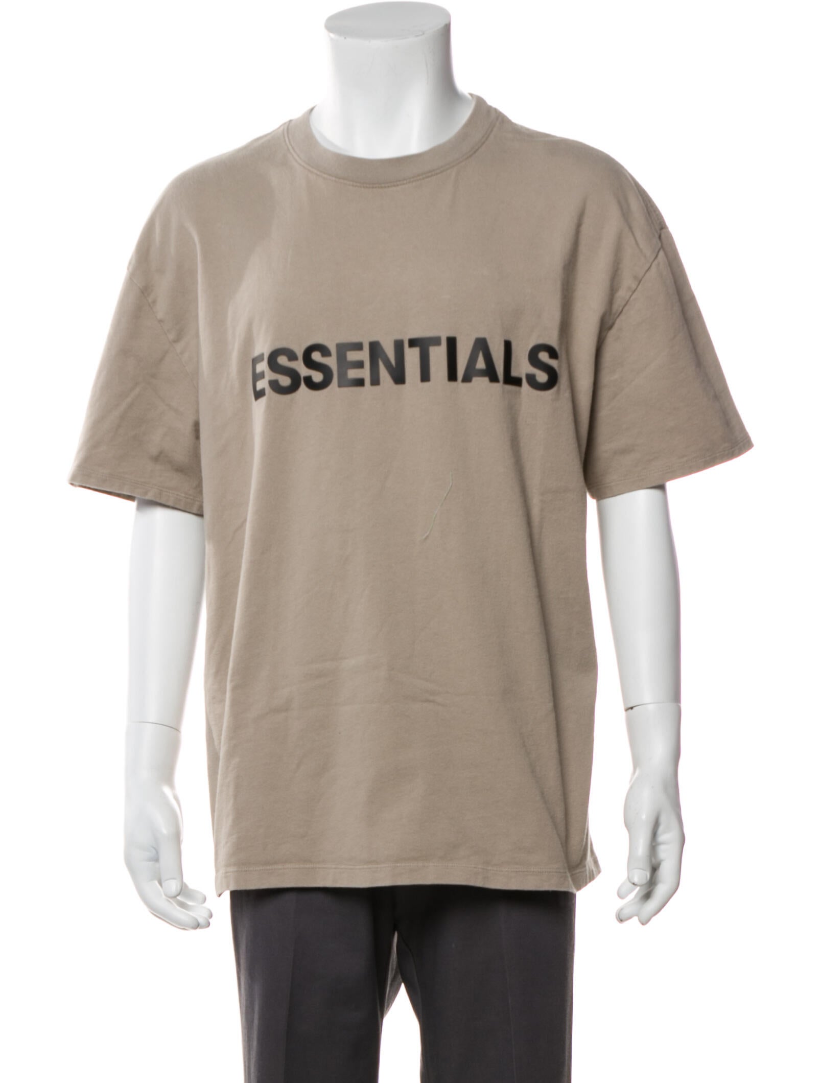 Essentials - Fear of God Graphic Print Crew Neck T-Shirt - Neutrals T ...