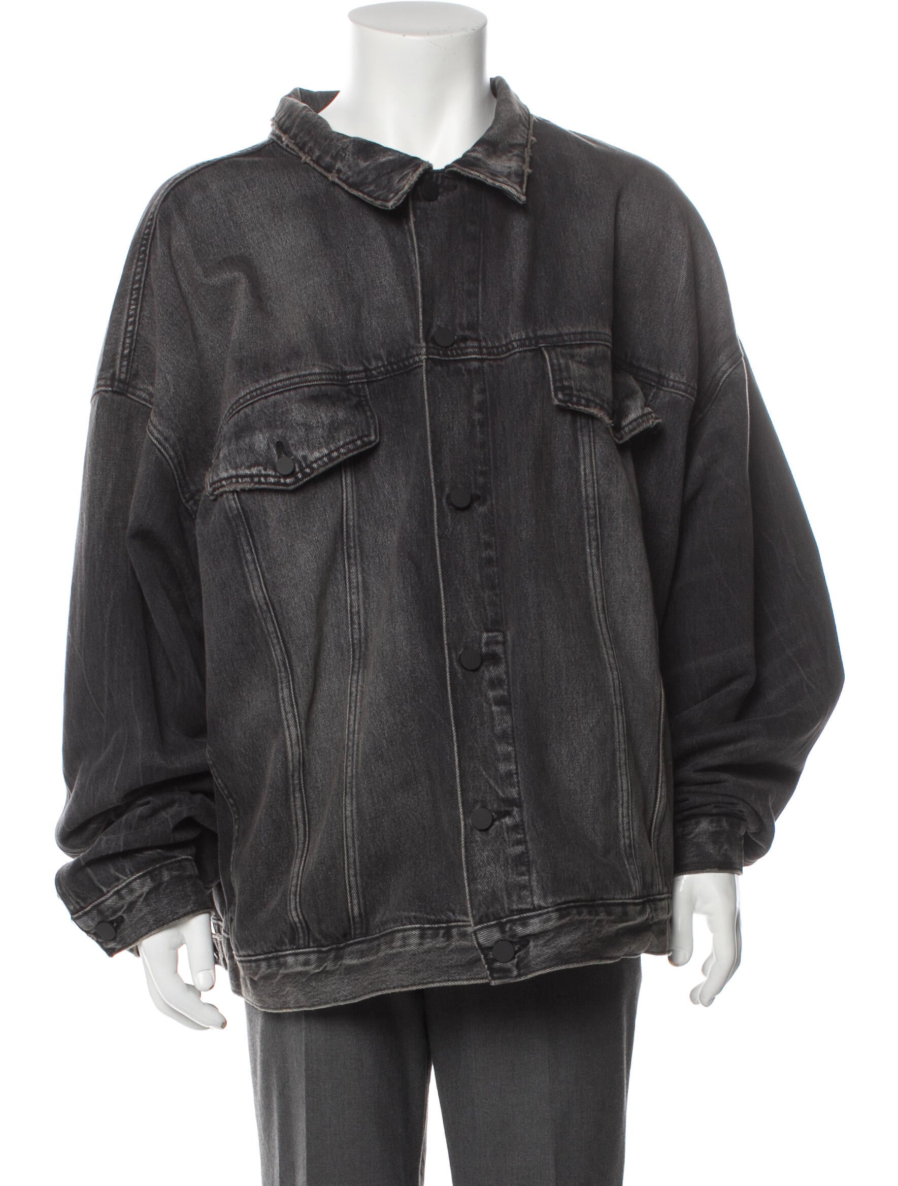 Essentials - Fear of God Denim Jacket - Grey Outerwear, Clothing ...