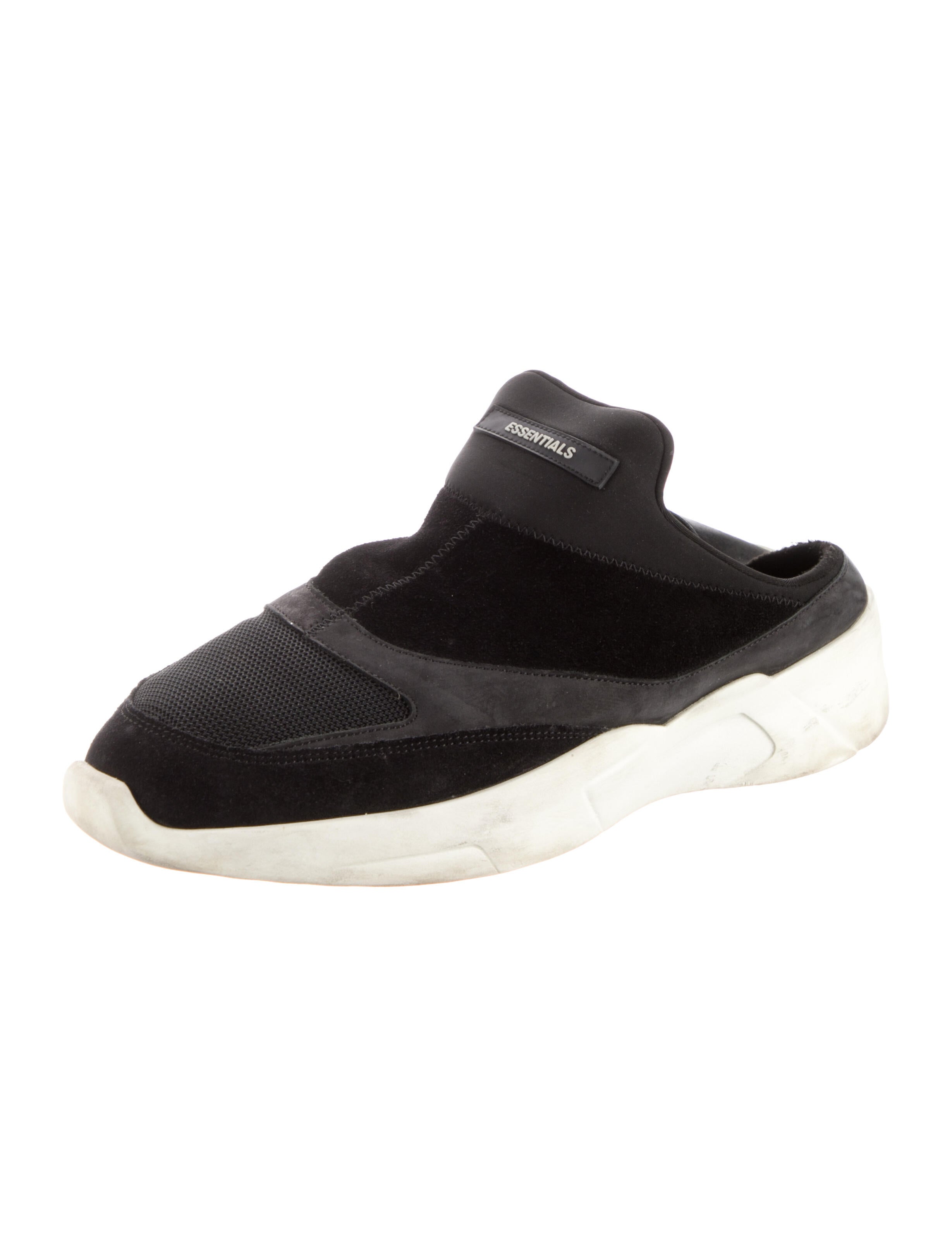 Essentials - Fear of God Sock Racer Sneakers - Black Sneakers, Shoes ...