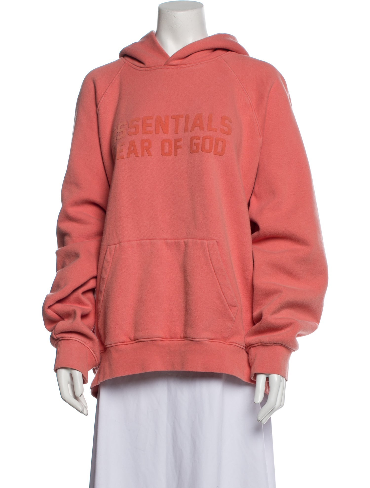 Essentials - Fear of God Crew Neck Long Sleeve Sweatshirt - Orange Tops ...