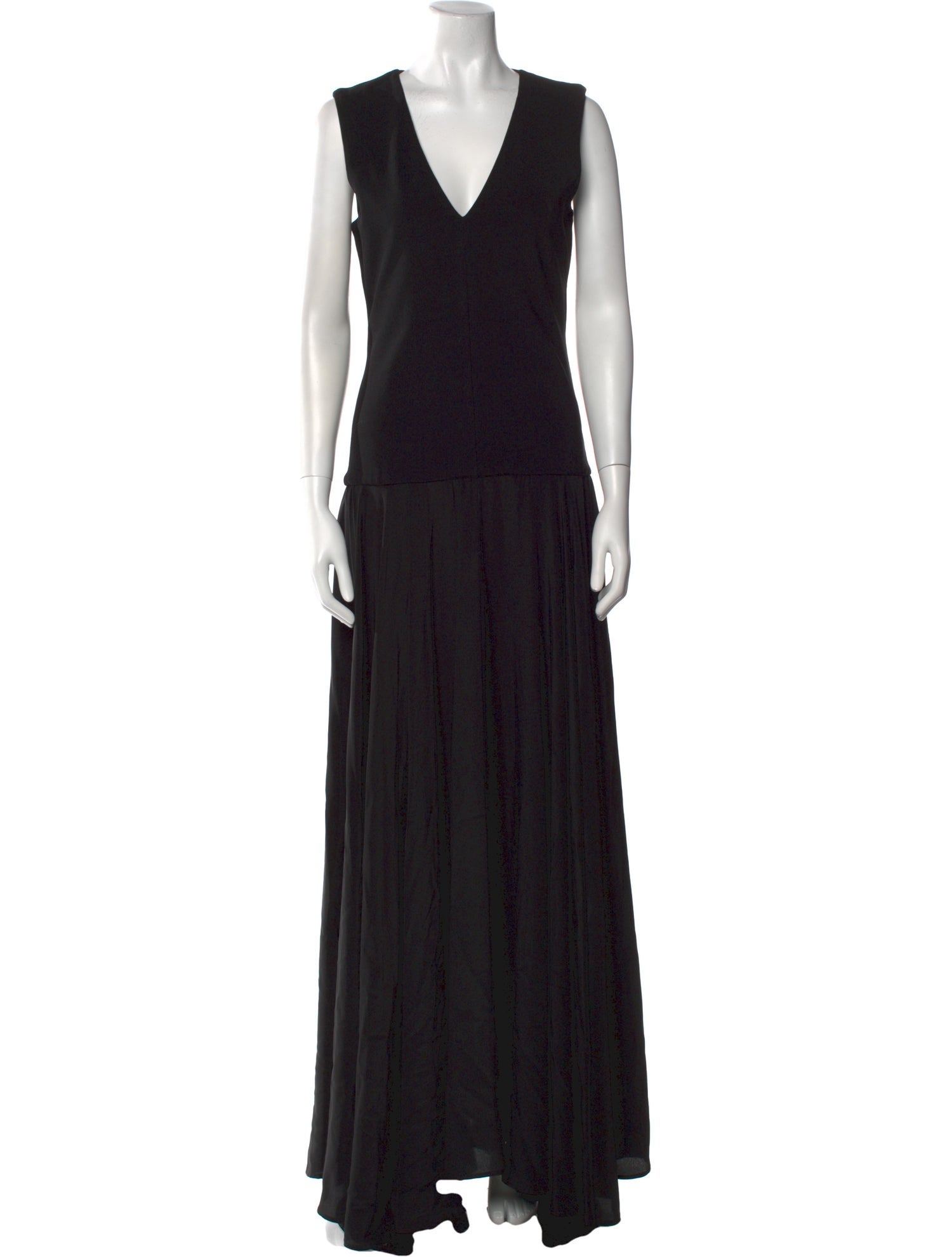 ESSE Silk Long Dress - Black Dresses, Clothing - WESSX20153 | The RealReal