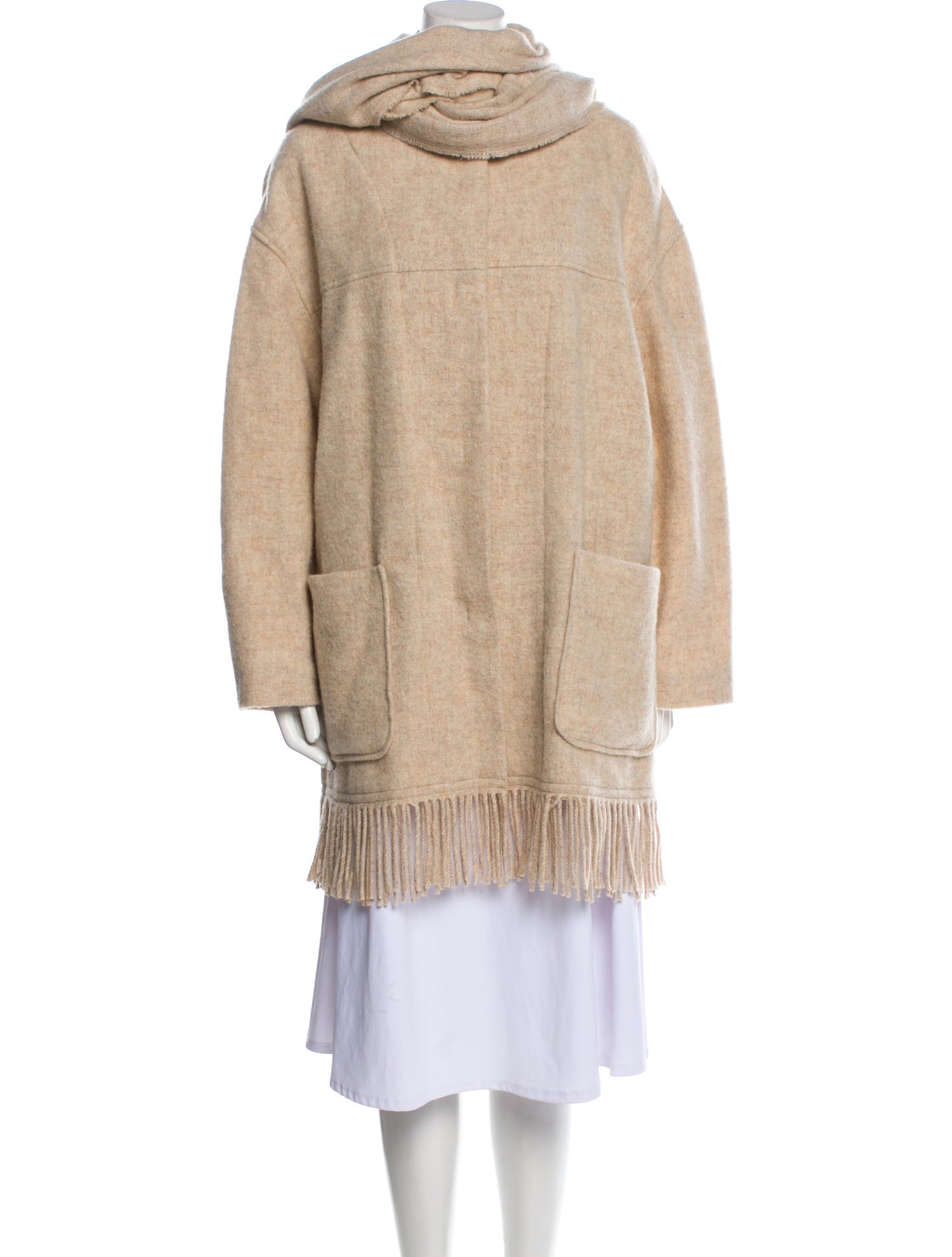 Étoile Isabel Marant Coat - Neutrals Coats, Clothing - WET170723 | The RealReal