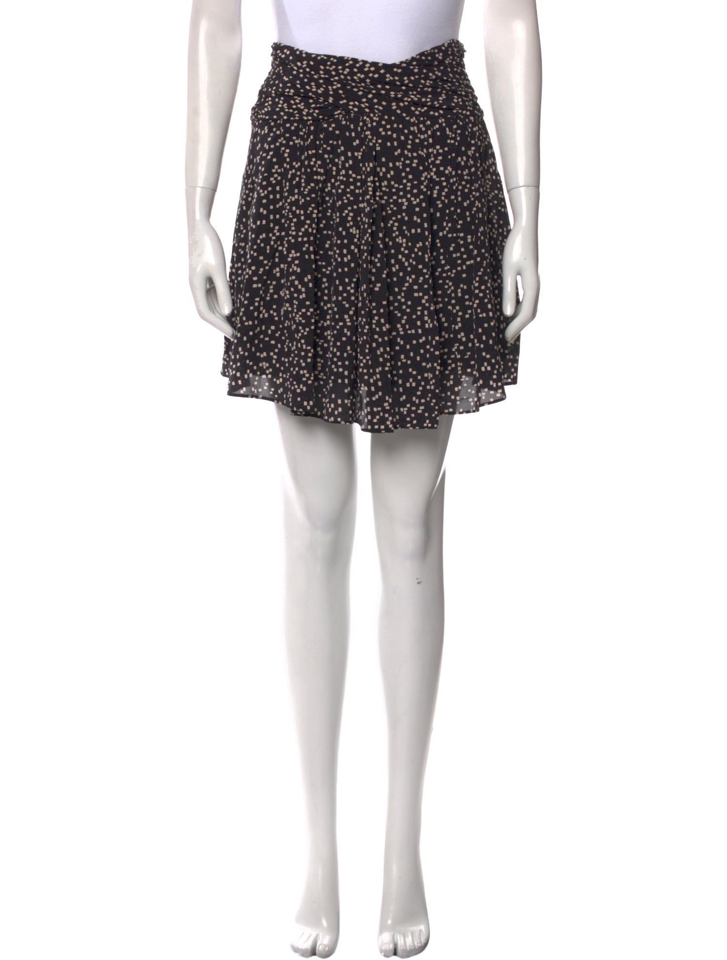 Isabel Marant Linen Mini Skirt - White Skirts, Clothing - ISA37800 ...