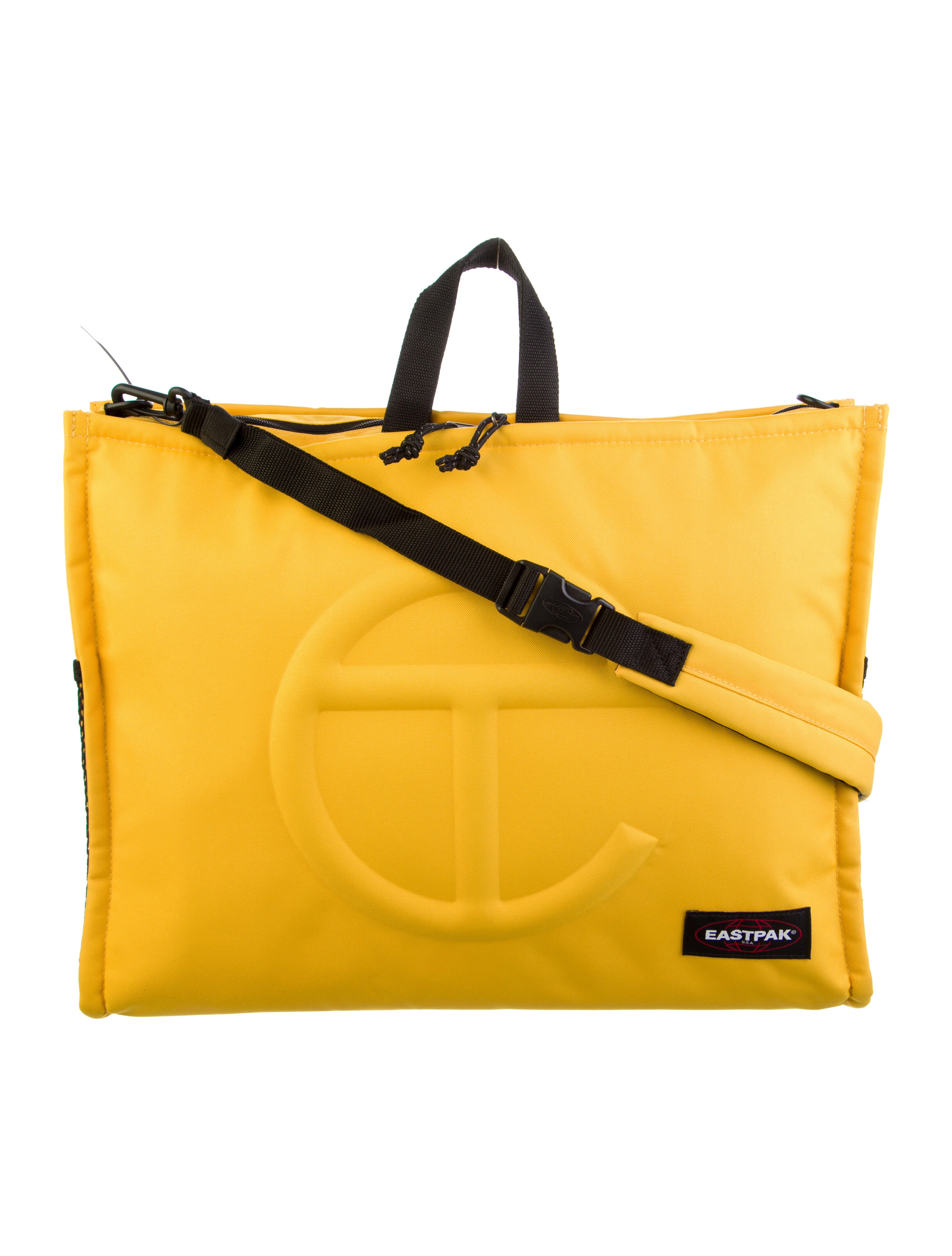 Eastpak x Telfar Telfar Large Shopper w/ Tags - Yellow Backpacks, Bags ...