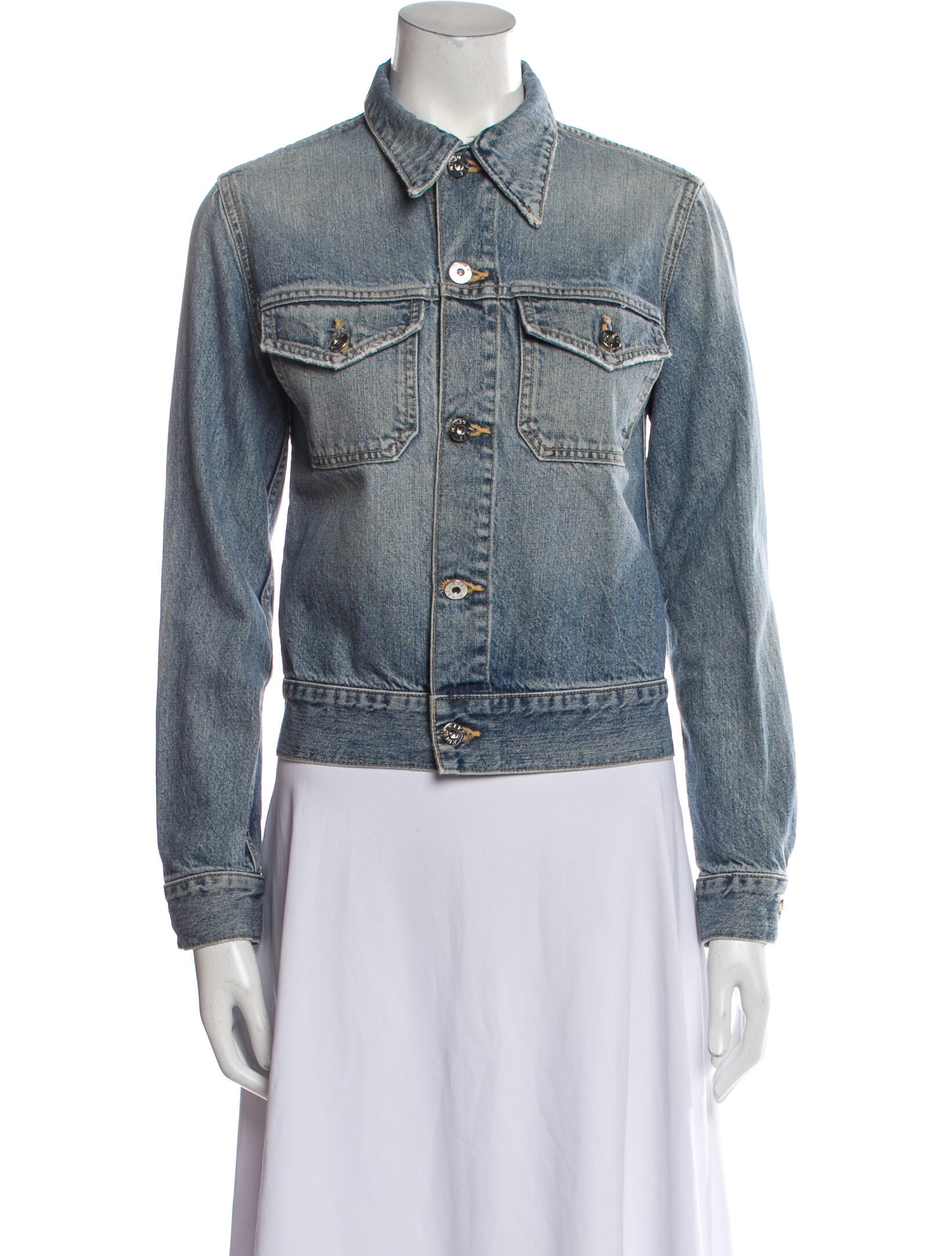 Marc Jacobs Denim Jacket - Blue Jackets, Clothing - MAR147300 | The ...