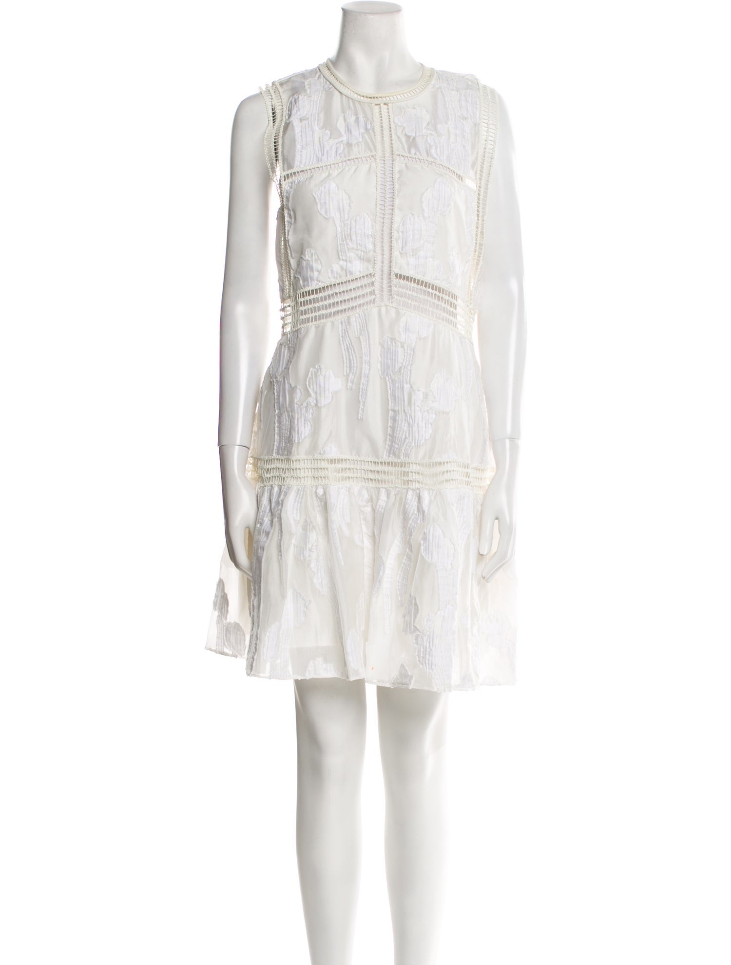 Alexis Printed Mini Dress - Neutrals Dresses, Clothing - WEX111300 ...