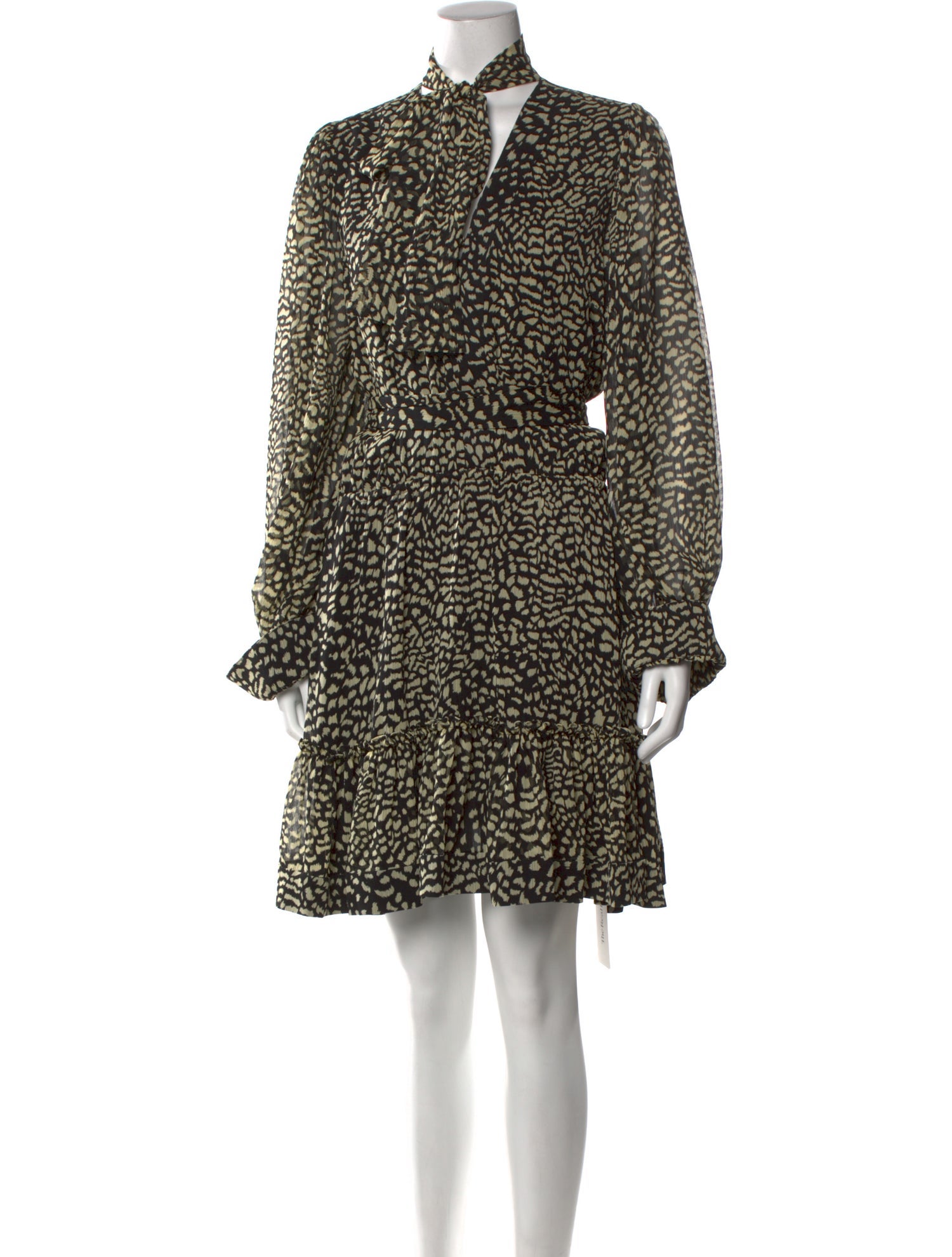 Diane von Furstenberg Printed Midi Length Dress - White Dresses ...