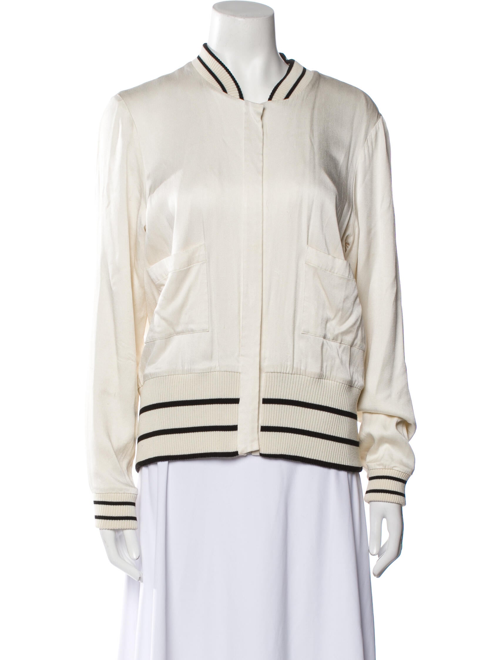 Alexis Bomber Jacket - Neutrals Jackets, Clothing - WEX92324 | The RealReal