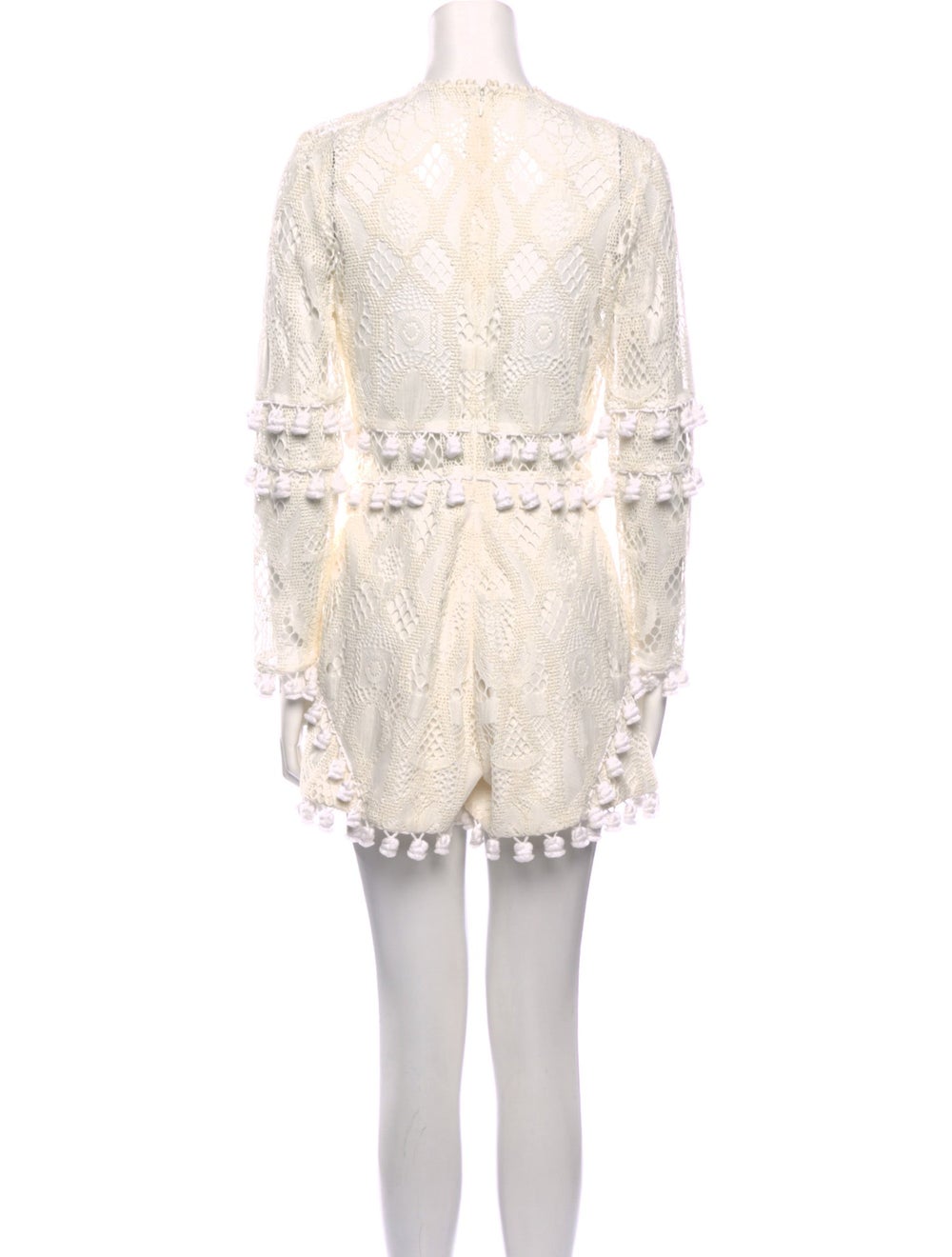 Alexis Crew Neck Romper - Neutrals, 16.25" Rise Jumpsuits and Rompers ...