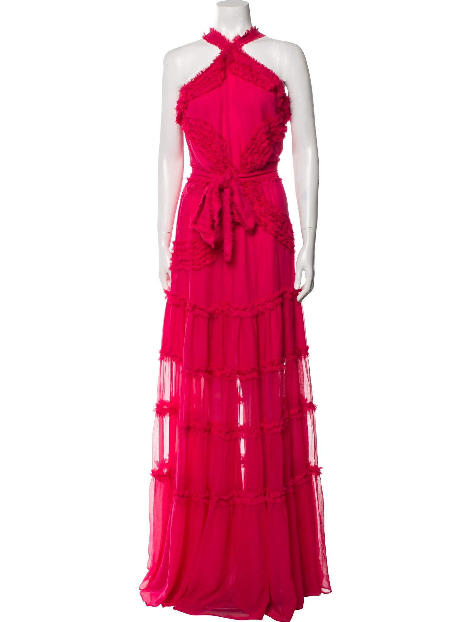 Alexis Silk Long Dress - Pink Dresses, Clothing - WEX97026 | The RealReal