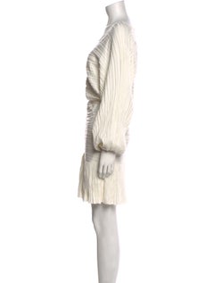 Alexis V-Neck Knee-Length Dress - Neutrals Dresses, Clothing - WEX97904 ...