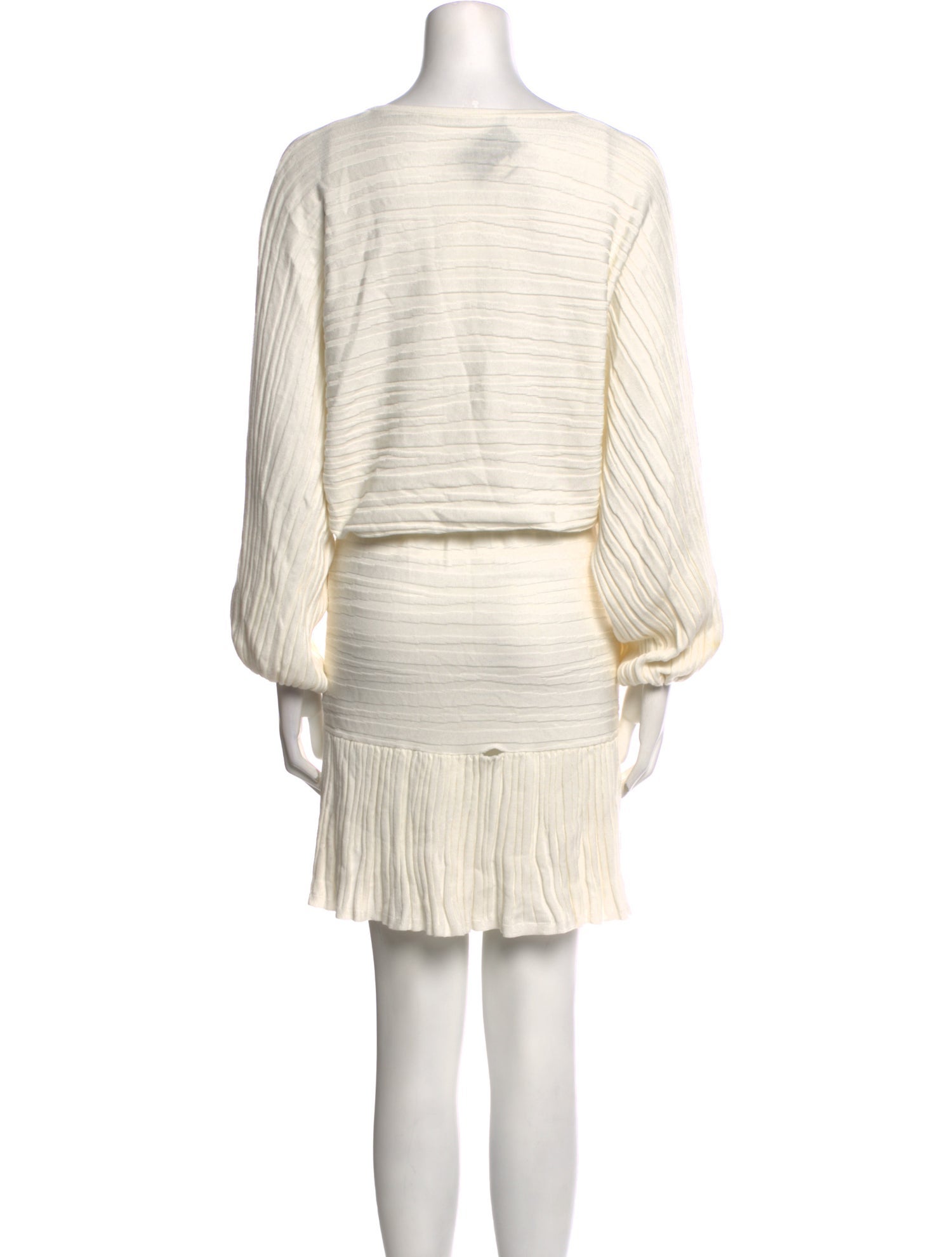 Alexis V-Neck Knee-Length Dress - Neutrals Dresses, Clothing - WEX97904 ...