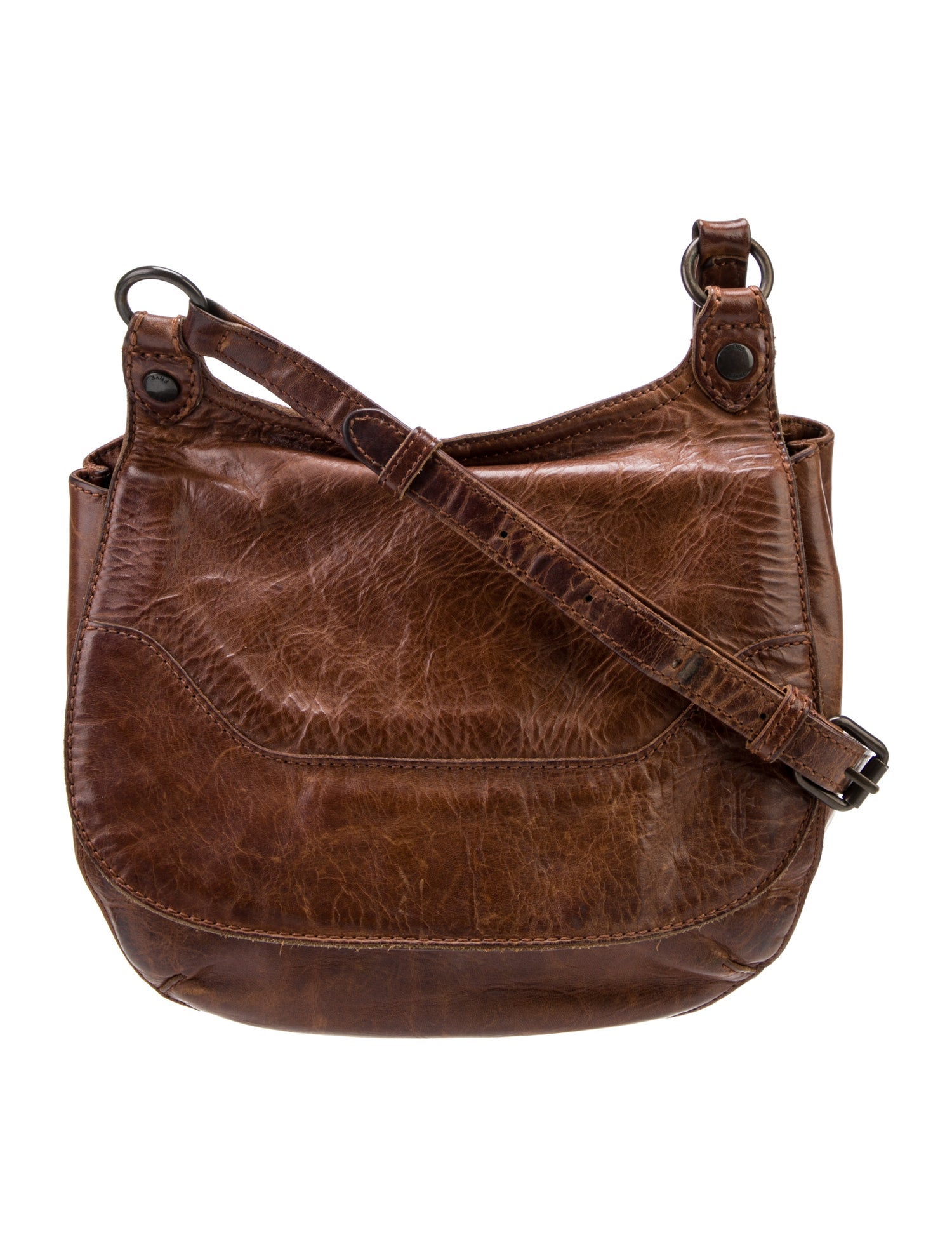 Frye Leather Crossbody Bag - Brown Crossbody Bags, Handbags - WF849318 ...