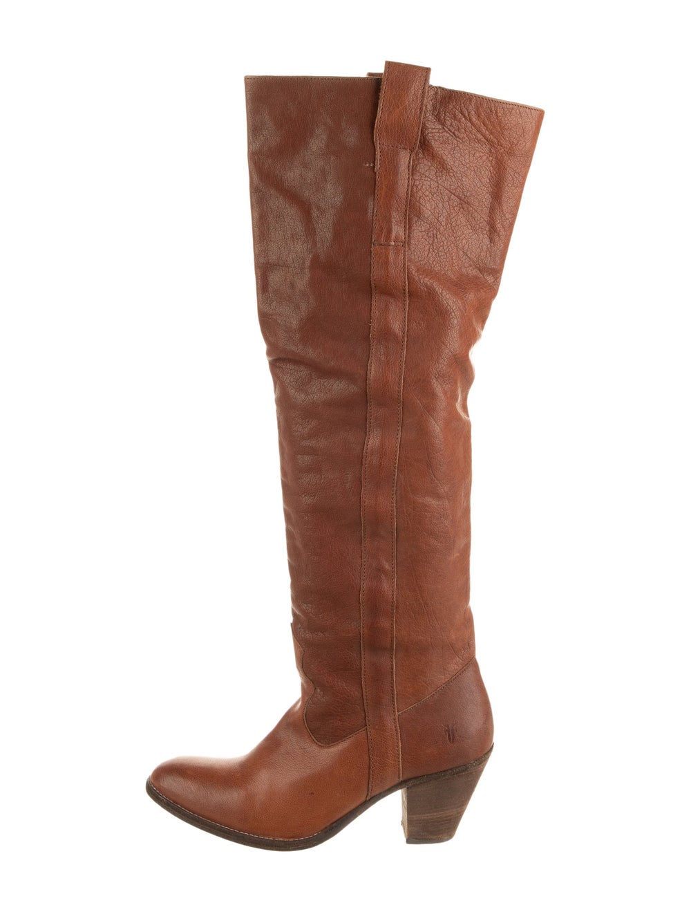 Frye Leather Riding Boots - Brown Boots, Shoes - WF855177 | The RealReal