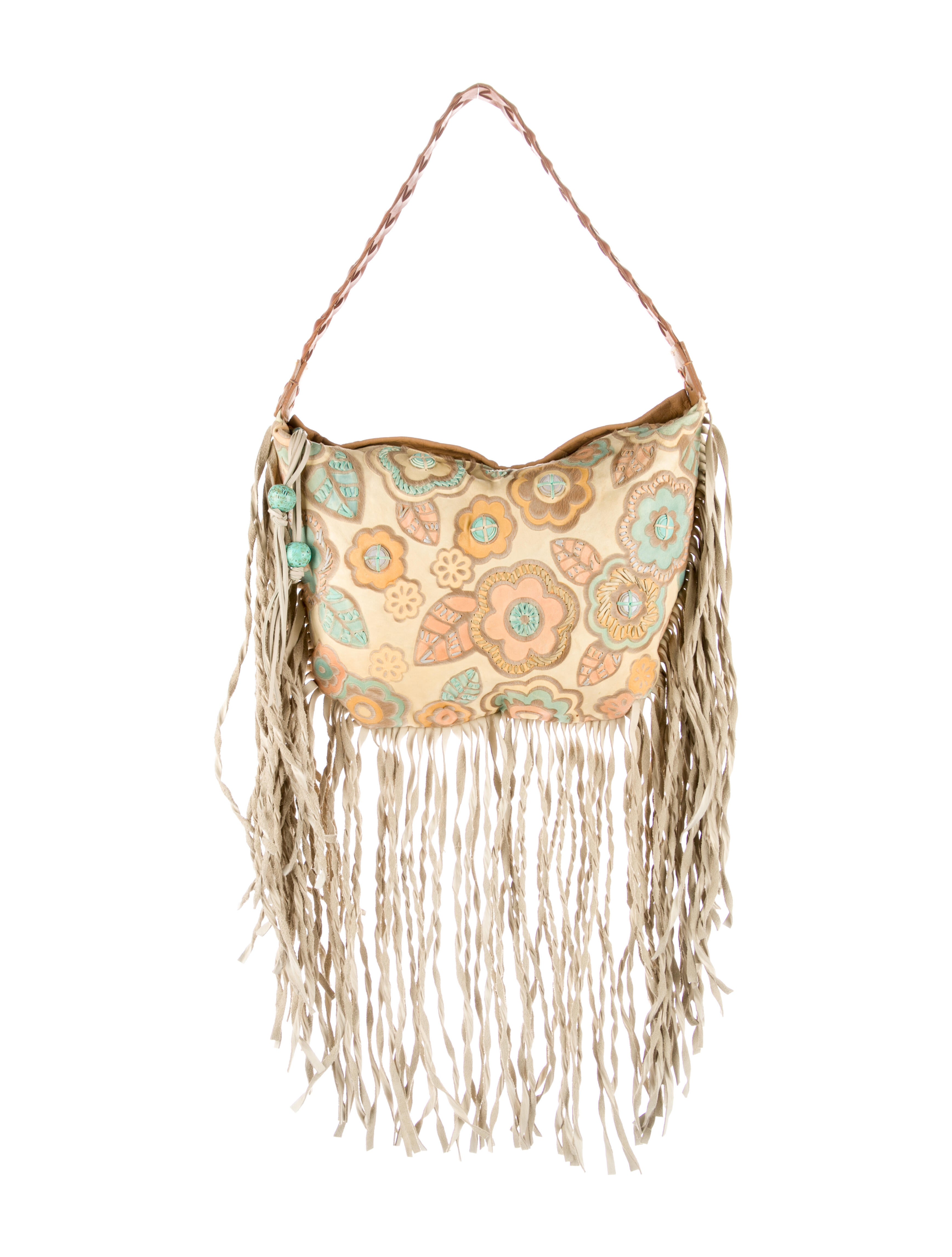 Fatto a Mano by Carlos Falchi Leather Hobo Bag - Neutrals Hobos ...