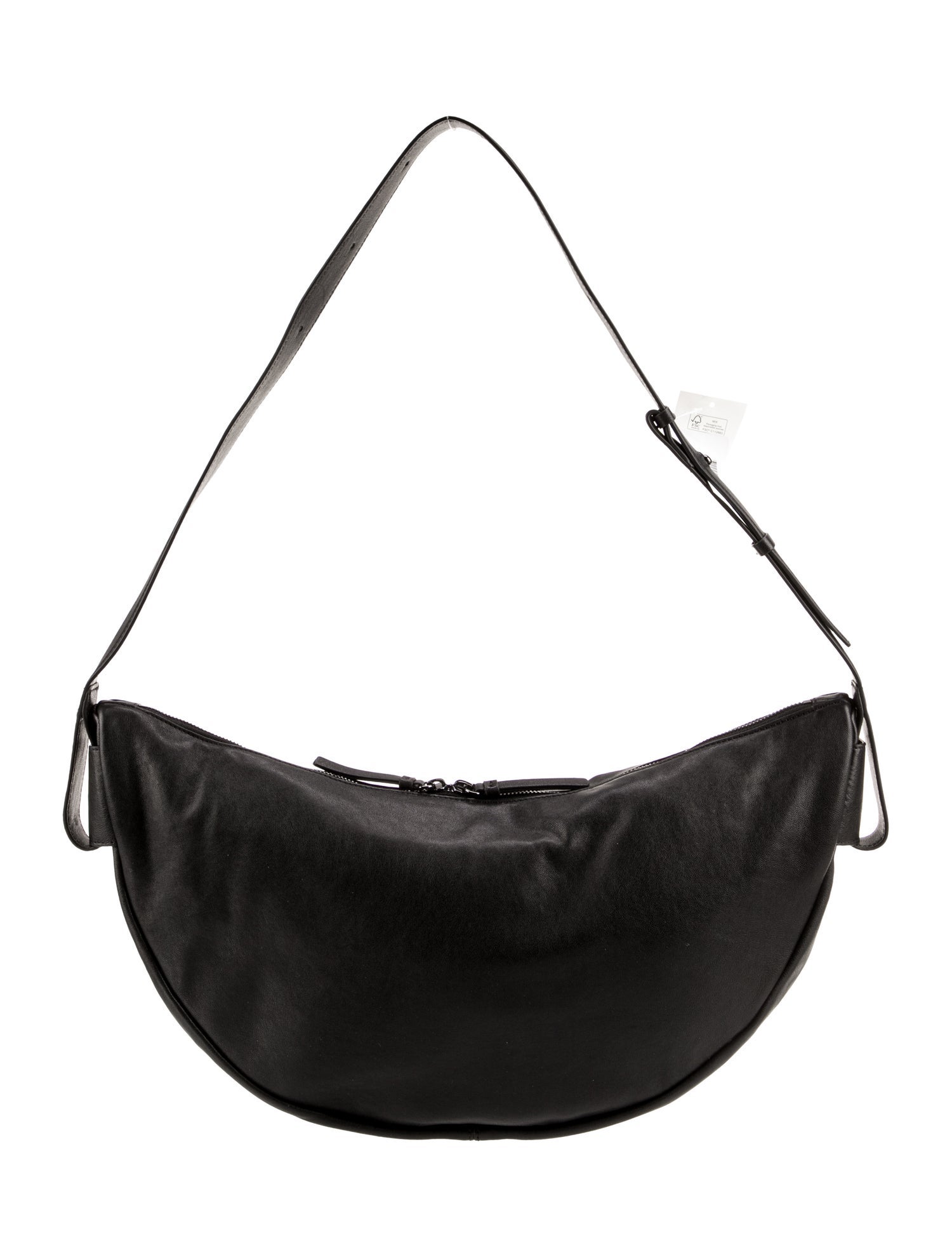 Facade Pattern Leather Shoulder Bag w/ Tags - Black Shoulder Bags ...