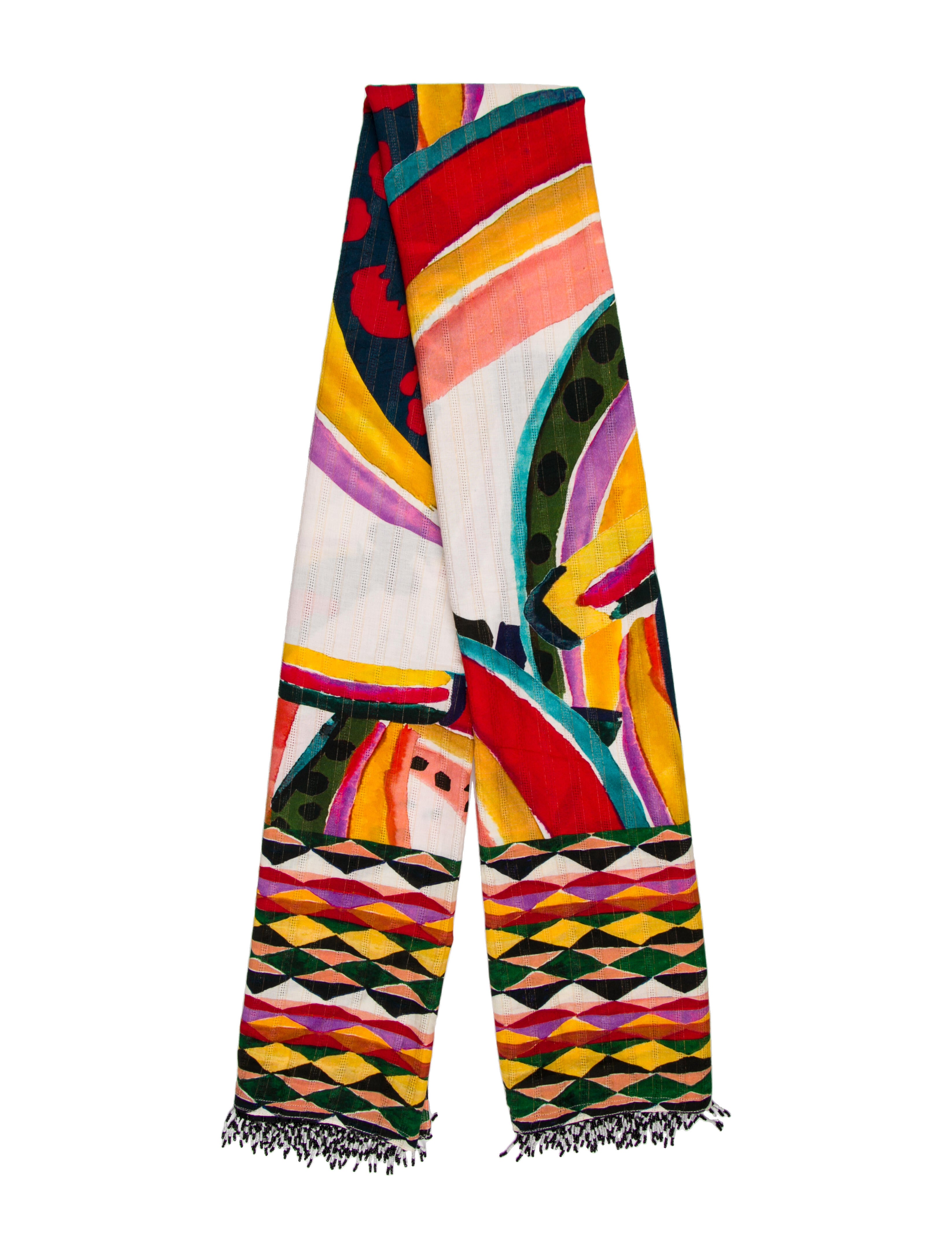 Farm Rio Printed Pareo w/ Tags - Yellow Scarves and Shawls, Accessories ...