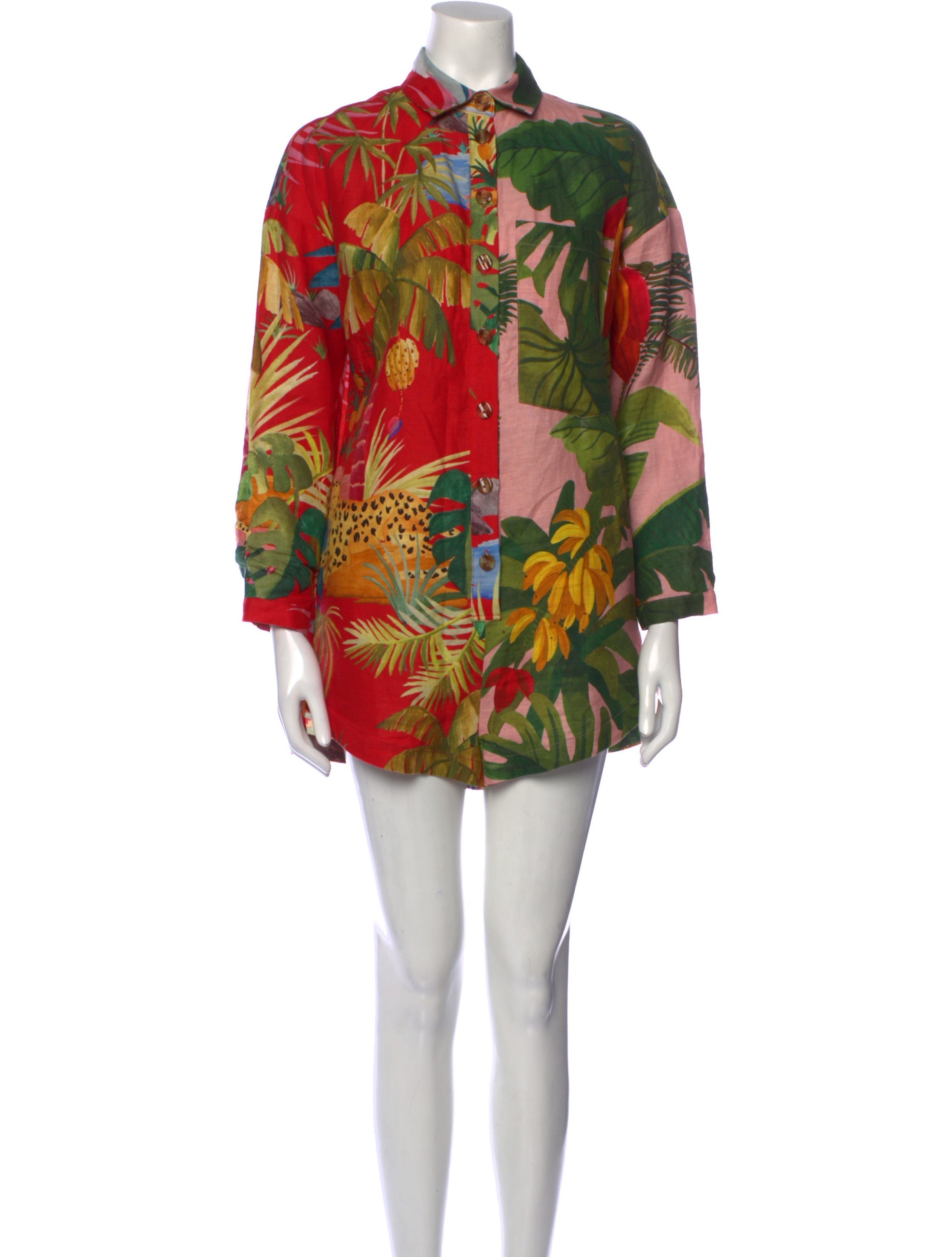 Farm Rio Printed Overalls - 4.25" Rise Jumpsuits and Rompers, Clothing ...