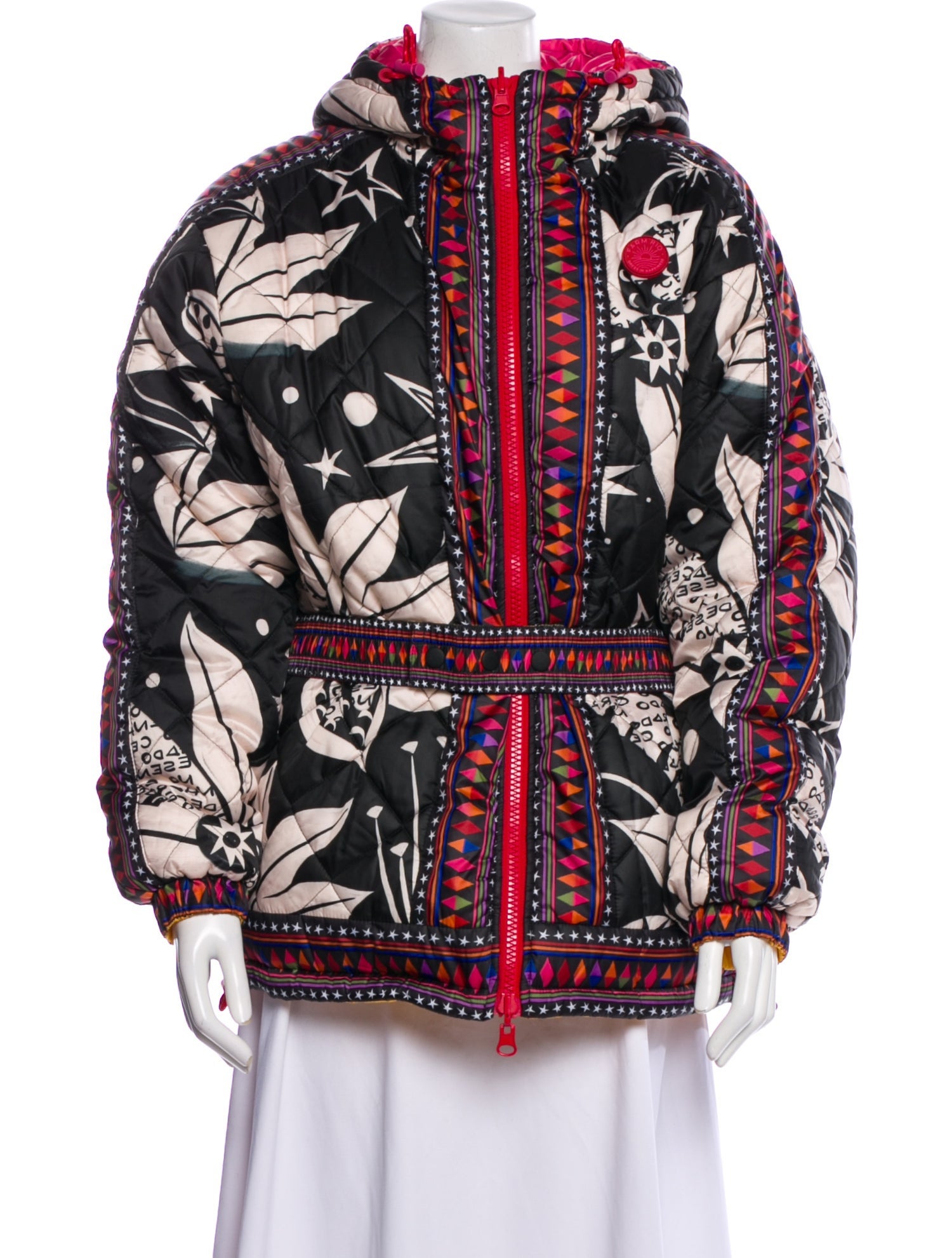 Farm Rio Printed Jacket w/ Tags - Black Jackets, Clothing - WFARM55526 ...