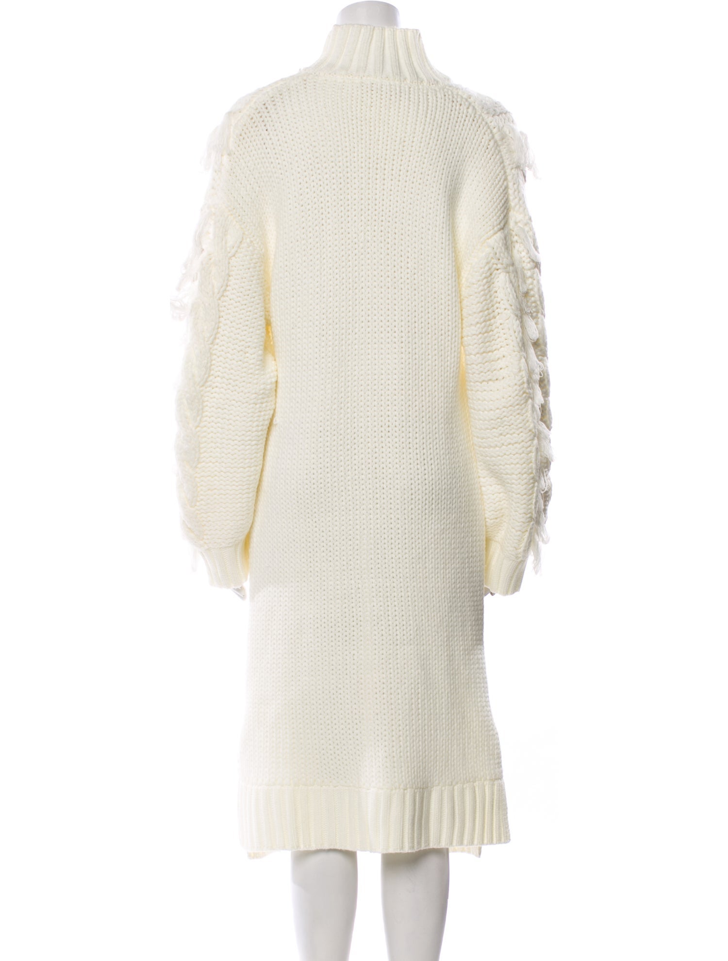 Farm Rio Turtleneck Midi Length Dress - Neutrals Dresses, Clothing ...