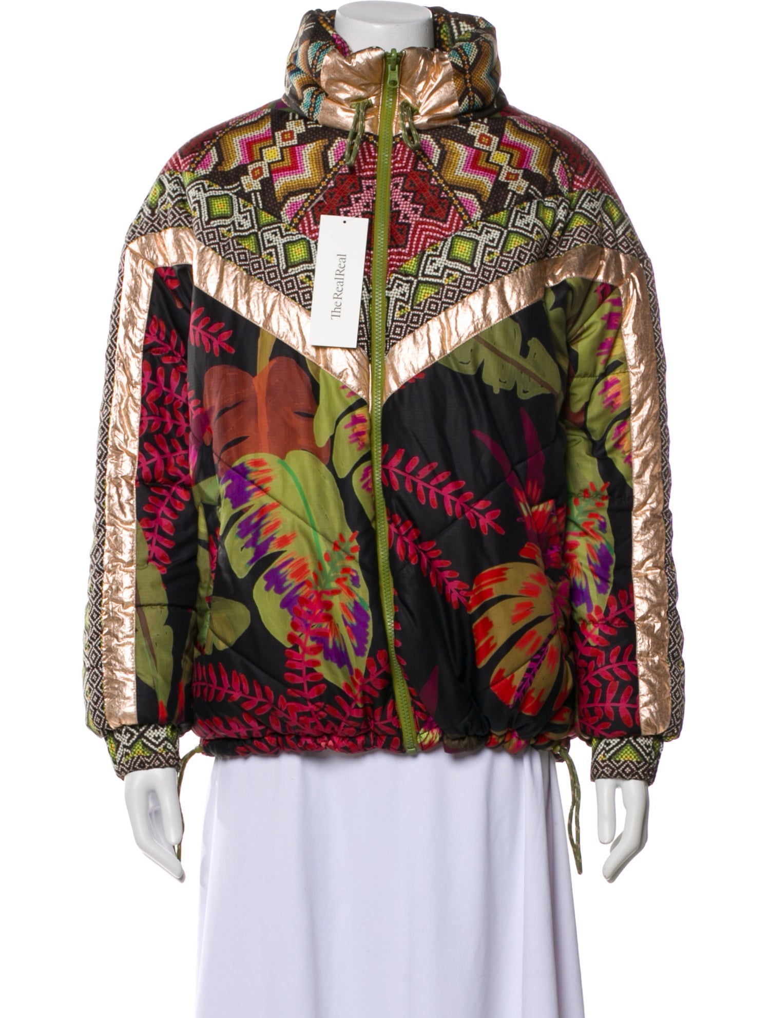 Farm Rio Printed Jacket - Jackets, Clothing - WFARM83041 | The RealReal