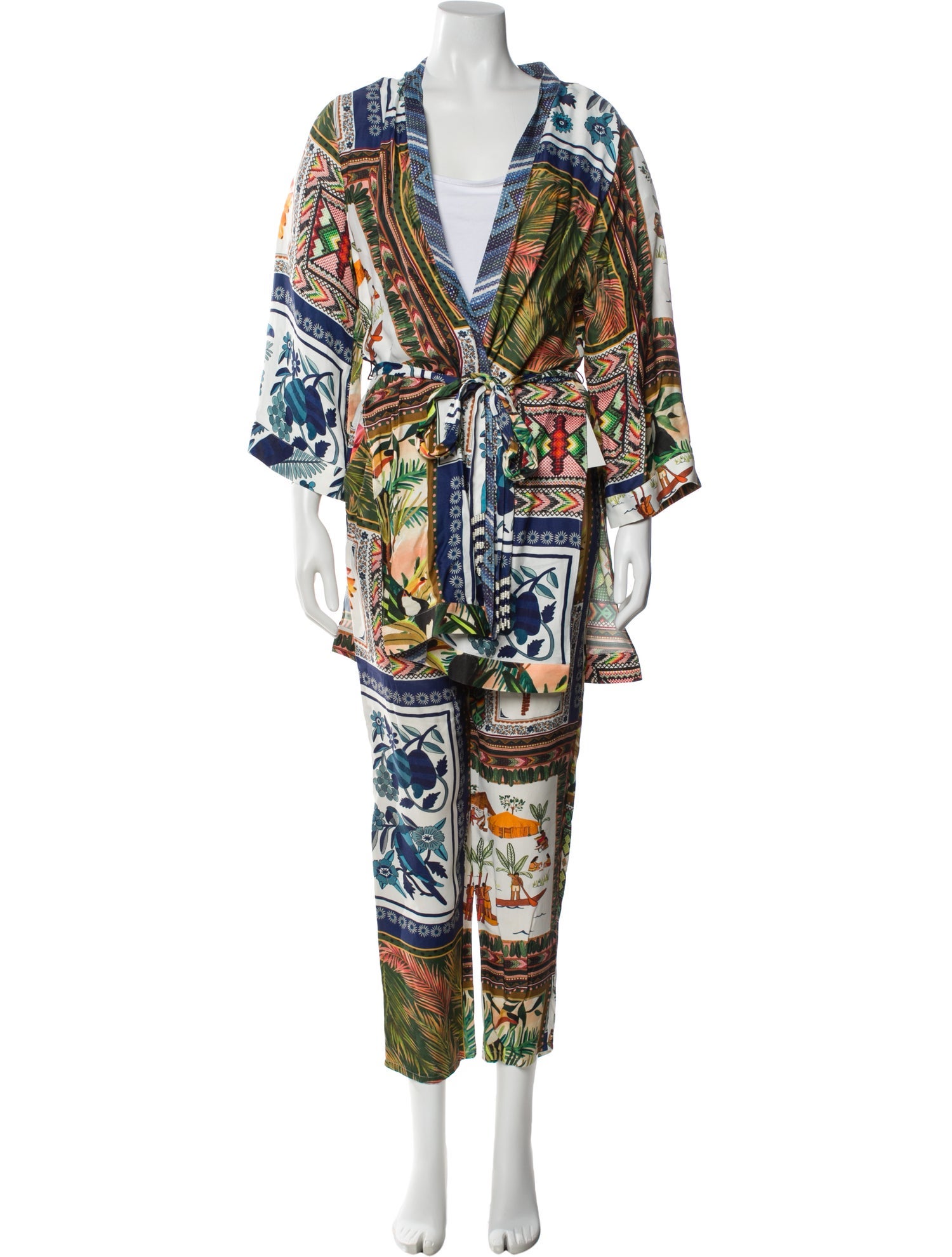 Farm Rio Printed Set - 13" Rise, Green Suits and Sets, Clothing ...