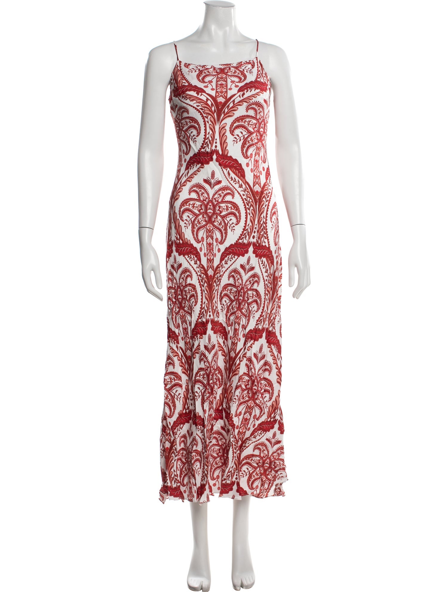 Farm Rio Paisley Print Long Dress - Dresses, Clothing - WFARM93573 ...